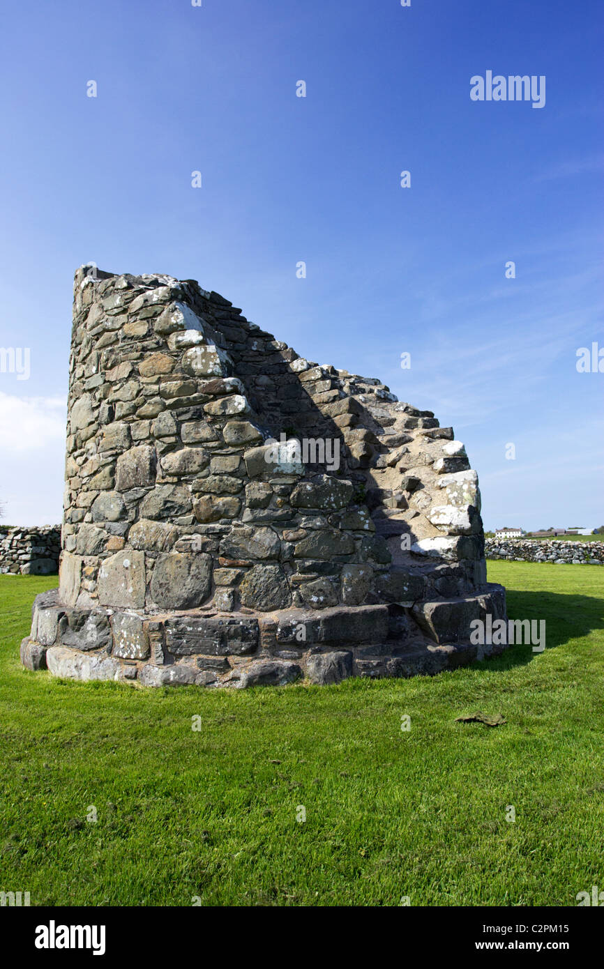 Nendrum monastic site county down northern ireland uk Stock Photo - Alamy