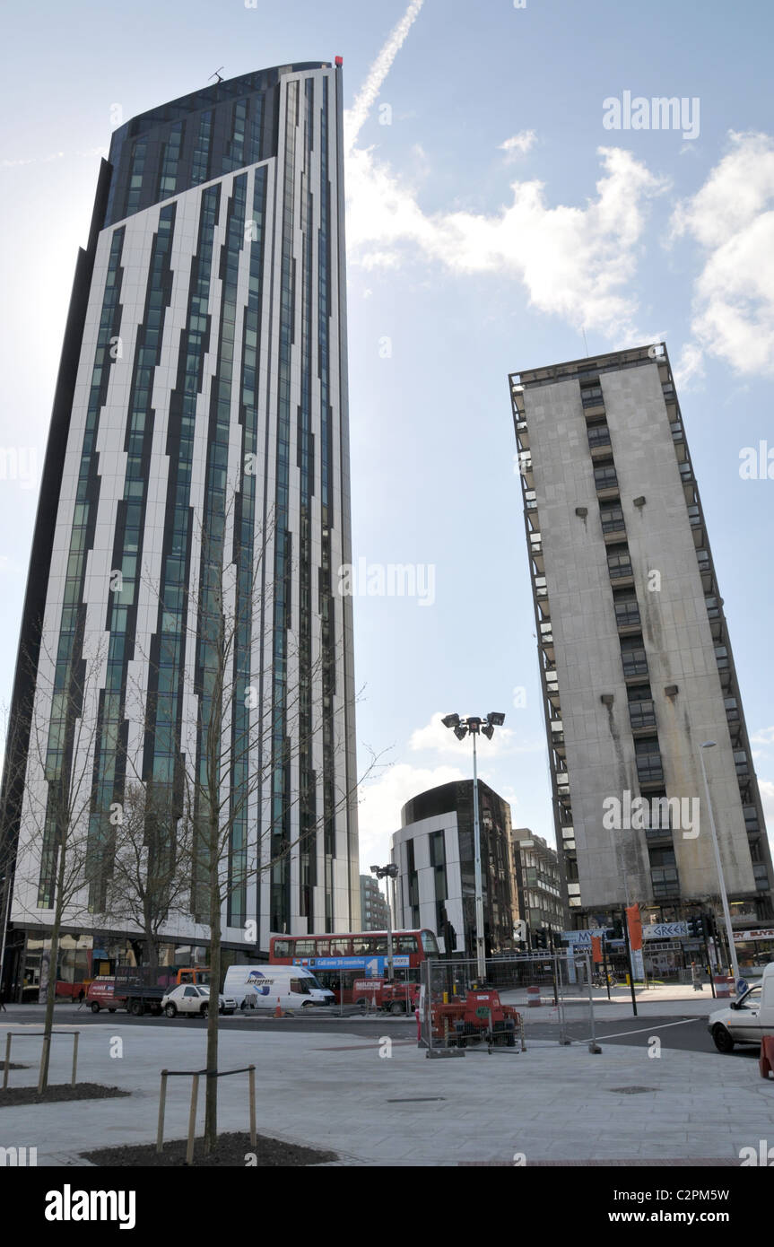 Elephant & Castle tower blocks Stock Photo - Alamy