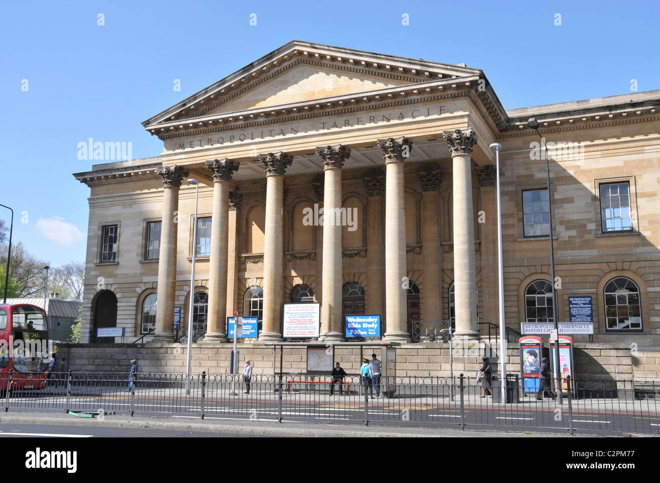 Metropolitan Tabernacle Elephant & Castle Christan religion Stock Photo ...