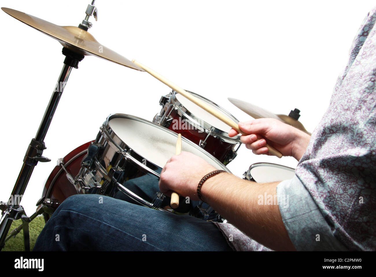 Arms drumming hi-res stock photography and images - Alamy