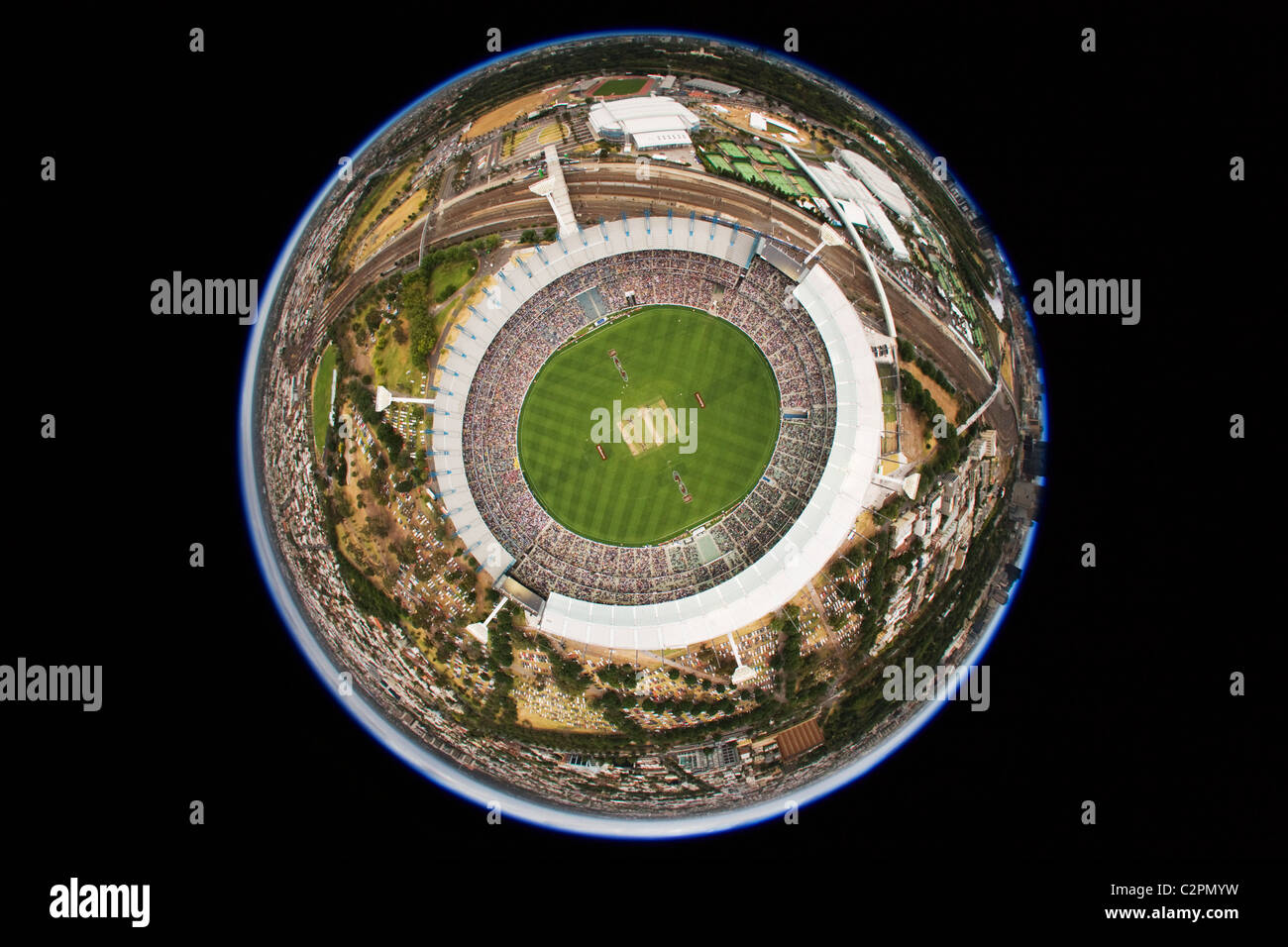 Aerial view melbourne australia hi-res stock photography and images - Alamy