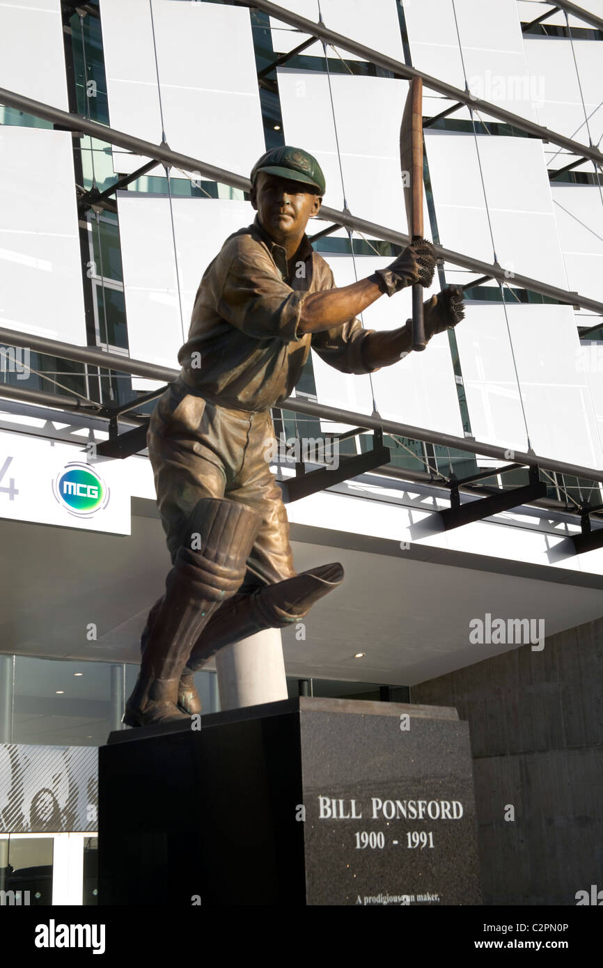 Melbourne Cricket Ground, MCG, Bill Ponsford, one of Tattersall's ...