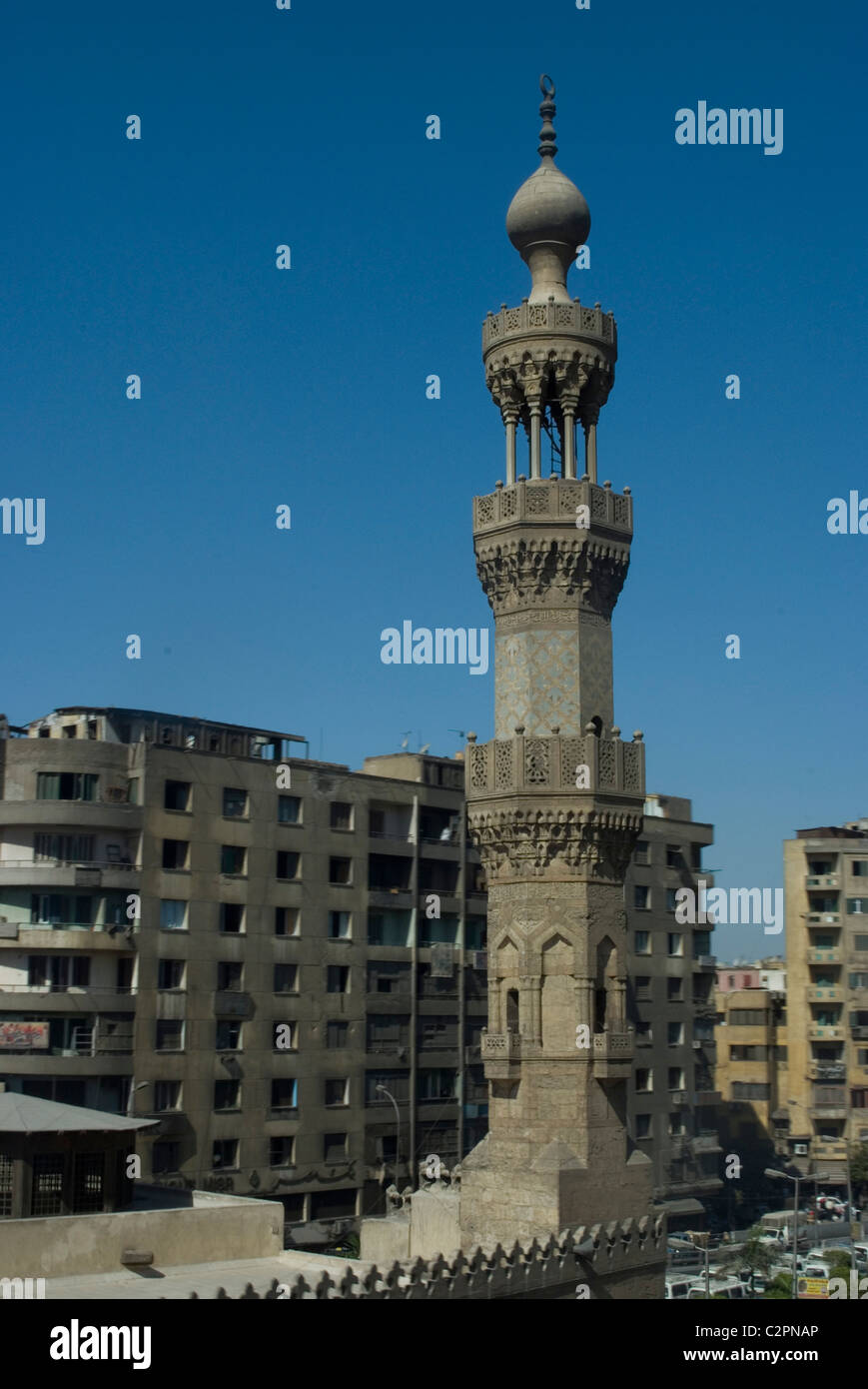 Cityscape old cairo minarets hi-res stock photography and images - Alamy