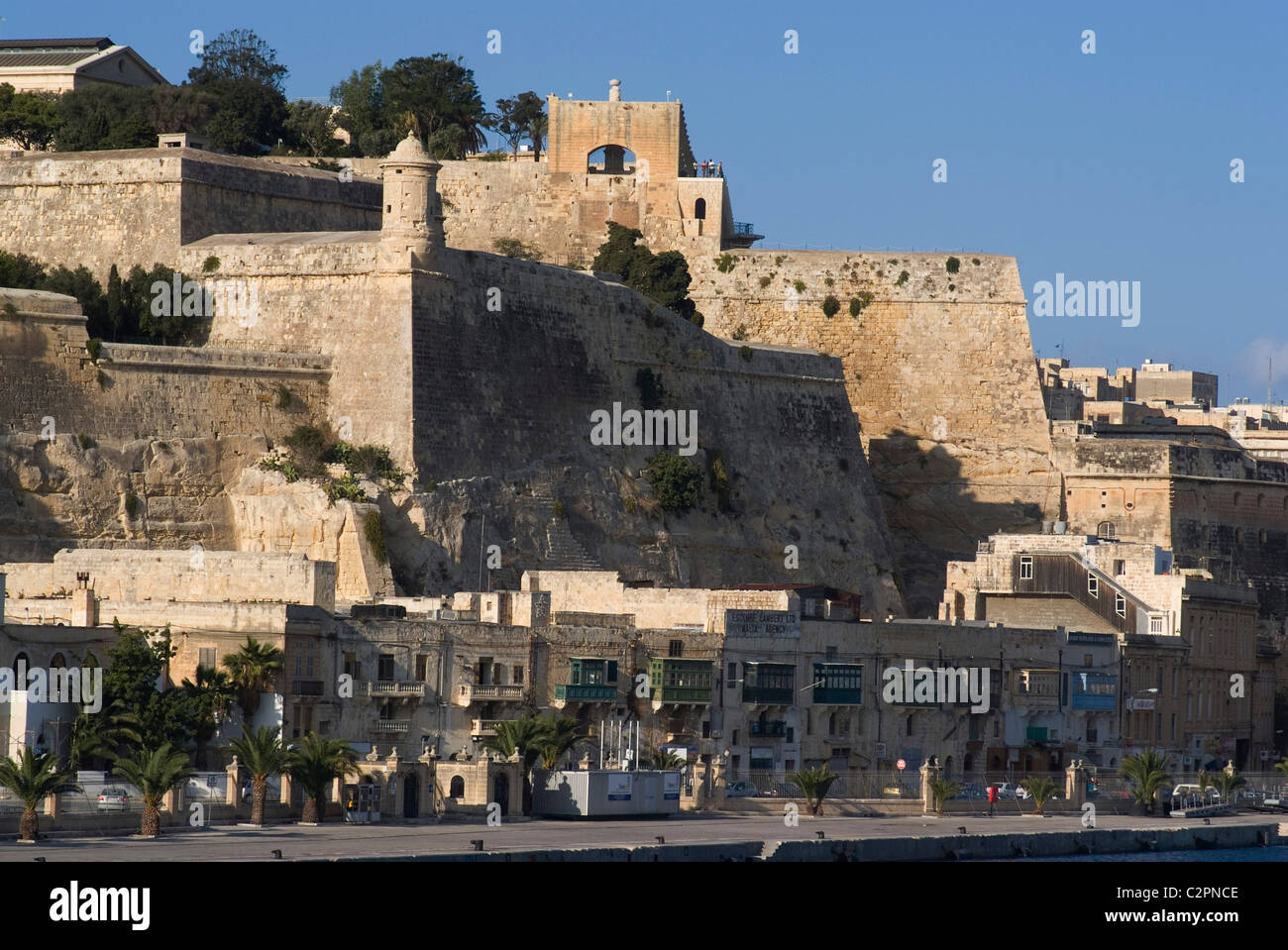Valletta from the ship Le Levant, Malta Stock Photo - Alamy
