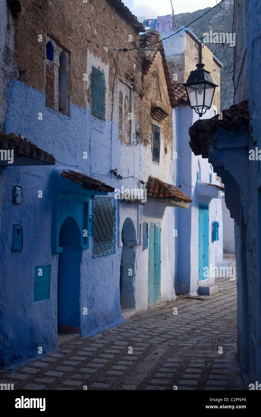 Chefchaouen homes hi-res stock photography and images - Alamy