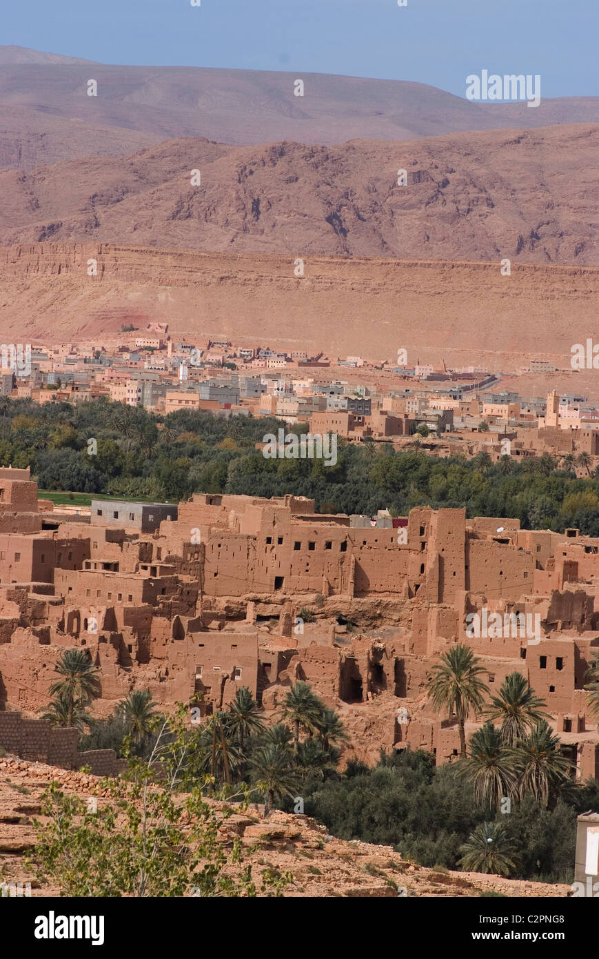 Views of the Kasbah, Tinerhir, Morocco Stock Photo - Alamy