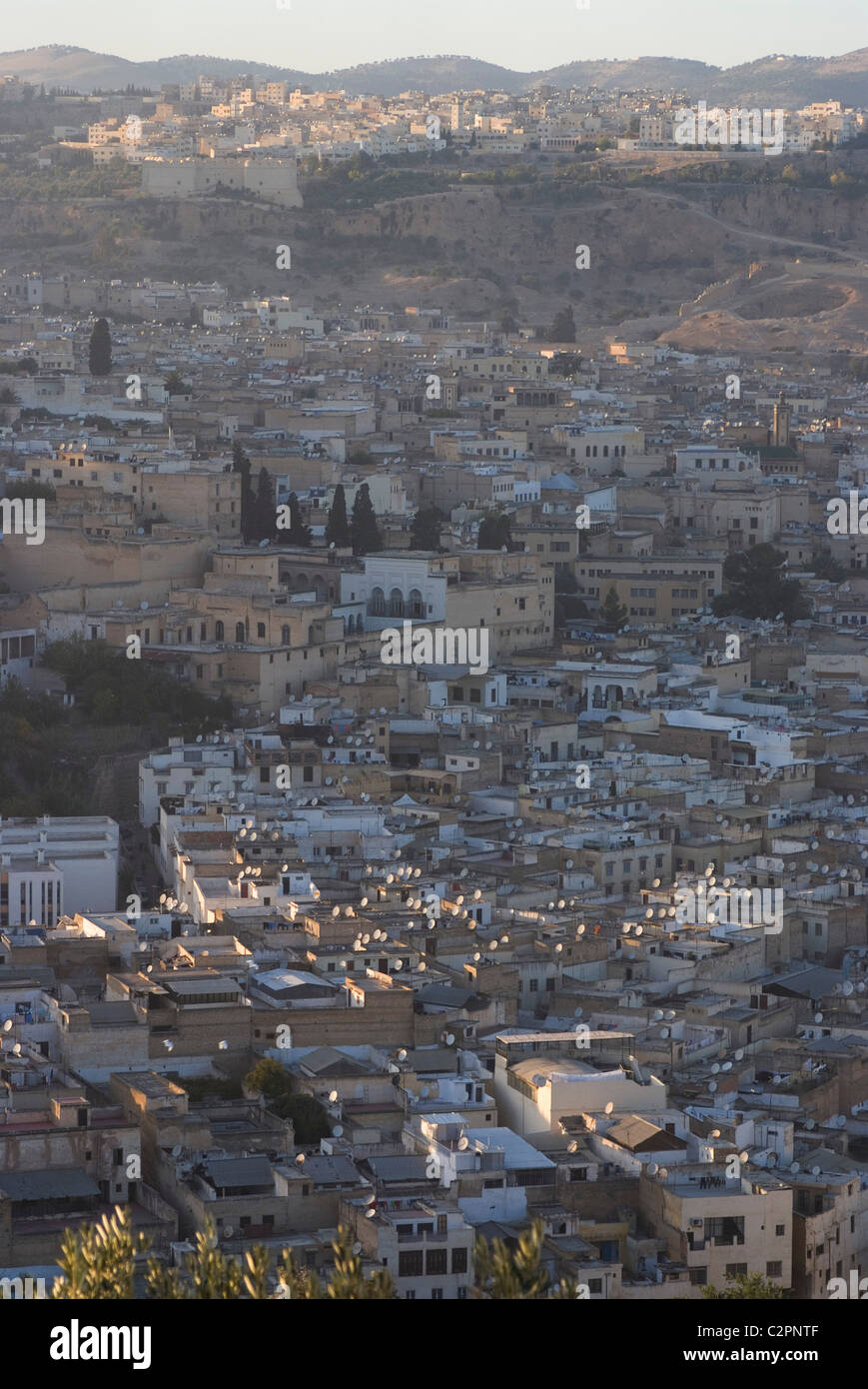 Aerial view of fez el bali hi-res stock photography and images - Alamy
