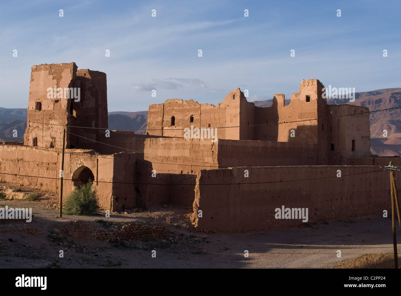 Kasbah, Tinerhir, Morocco Stock Photo - Alamy