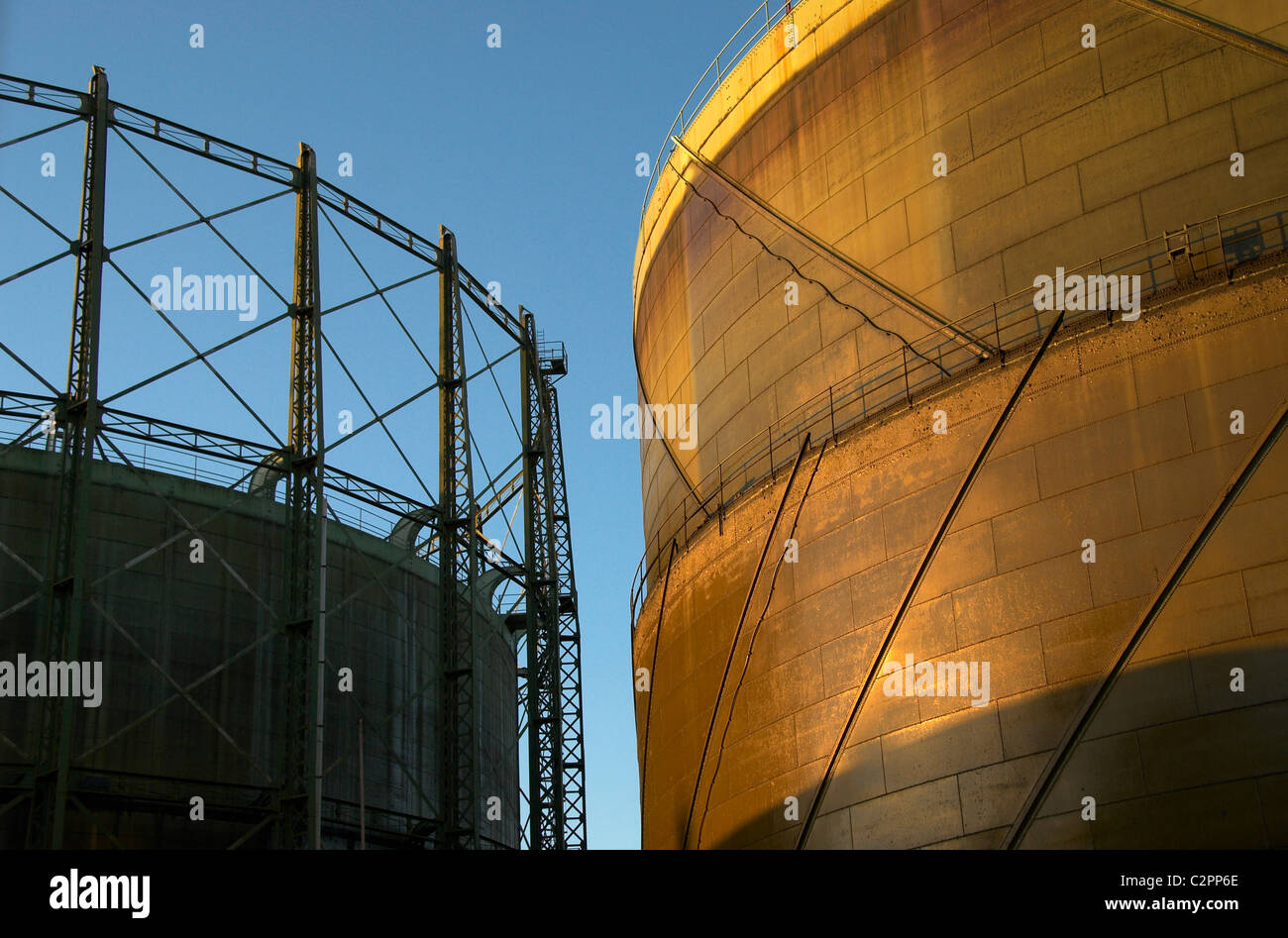 Gas Works, Vauxhall, London Stock Photo - Alamy