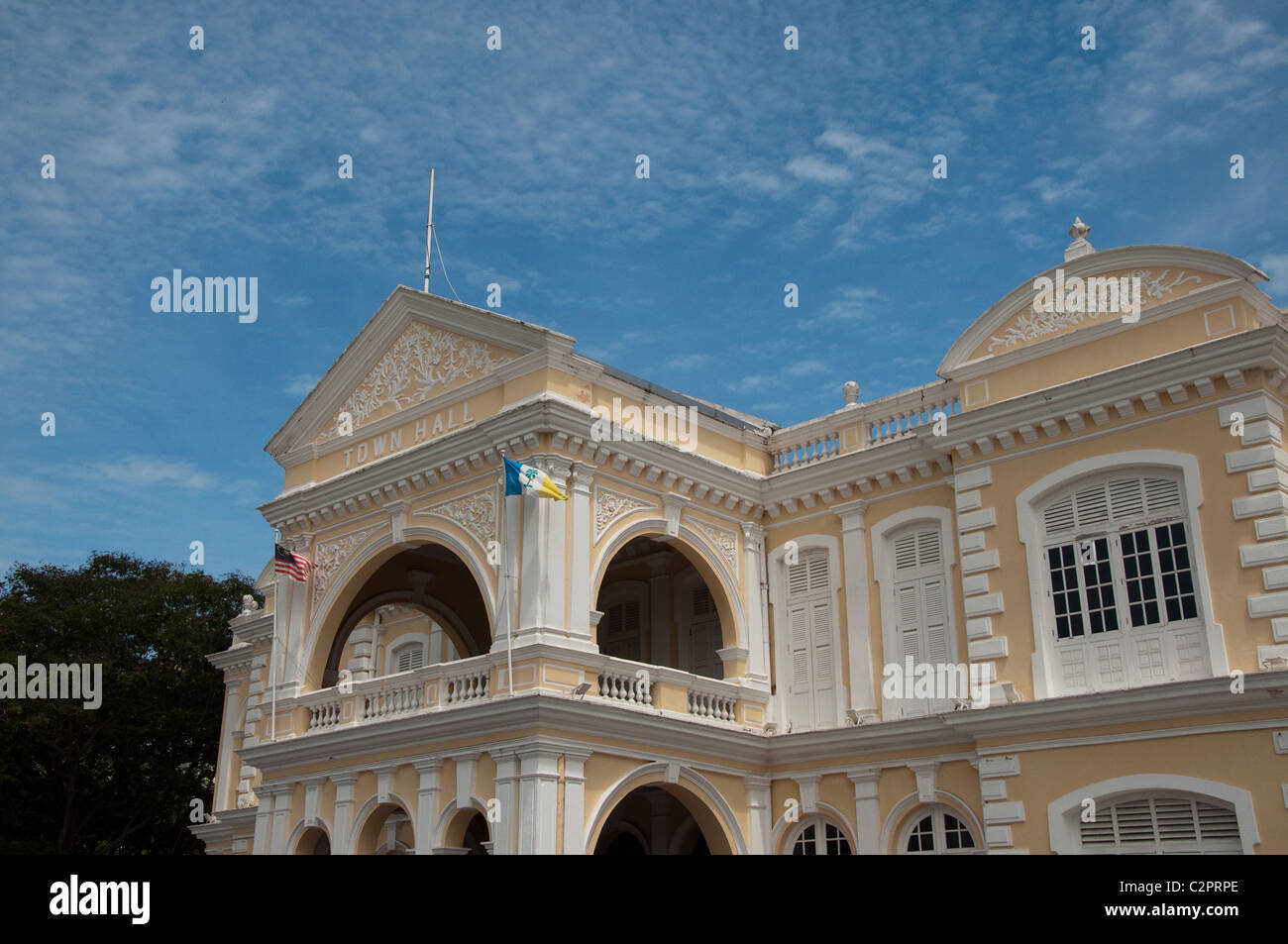 Georgetown Town Hall, Penang, Malaysia Stock Photo - Alamy