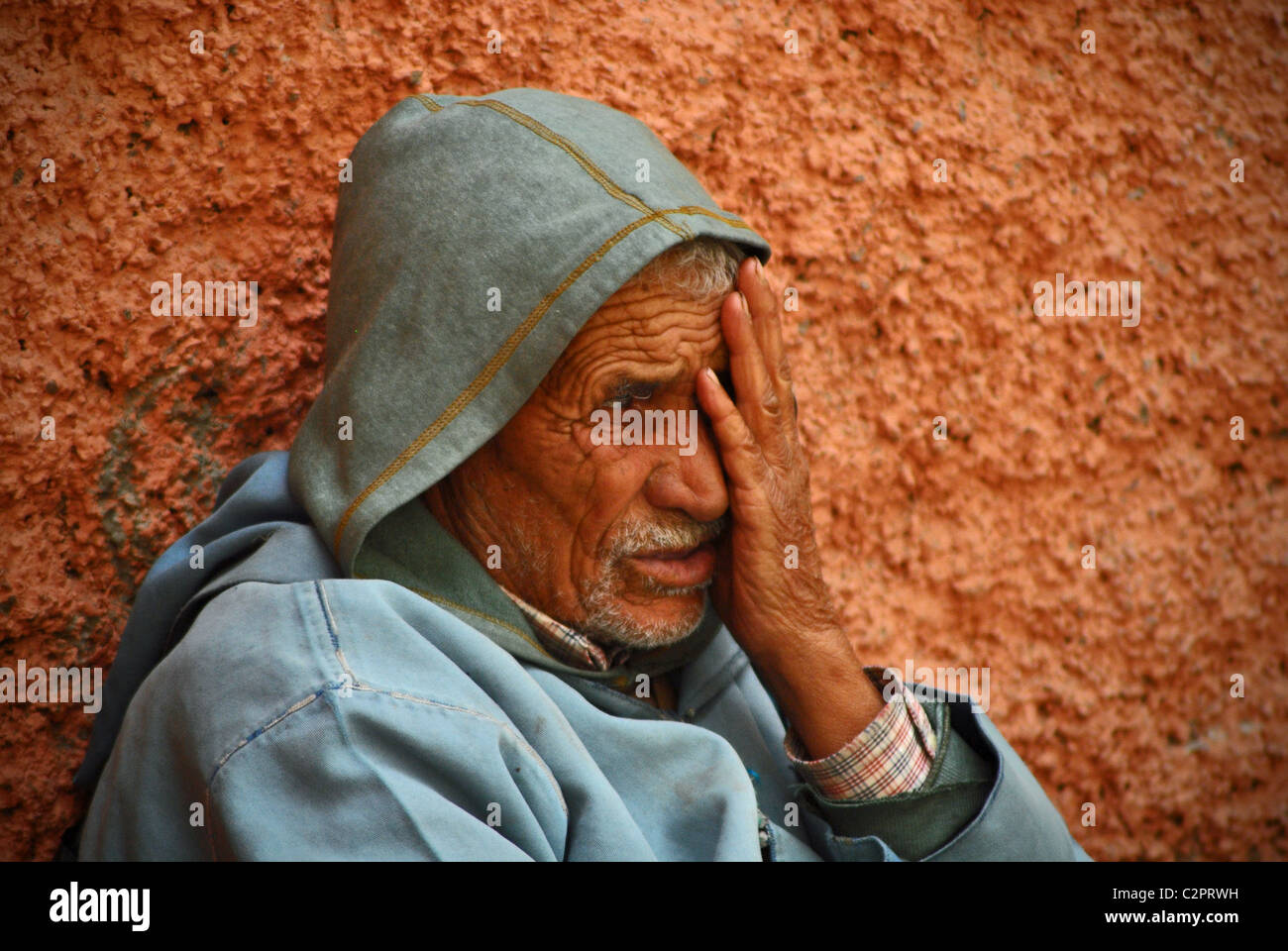 Elderly man, Marrakesh, Morocco Stock Photo - Alamy