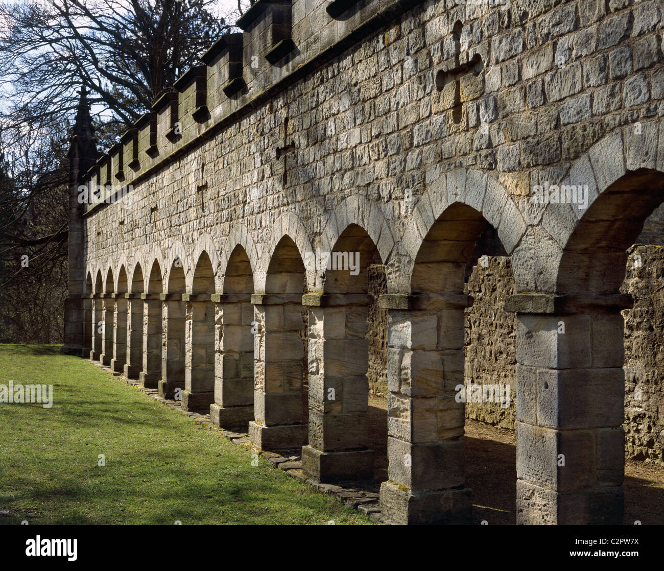Bishop Auckland Deer House. Exterior view of the Deer House showing the ...