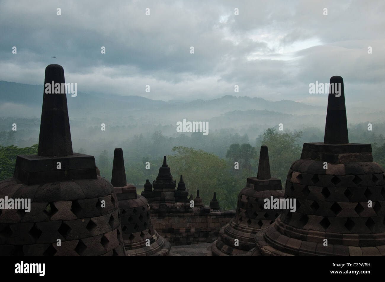 Borobudur, Yogyakarta, Java, Indonesia Stock Photo - Alamy