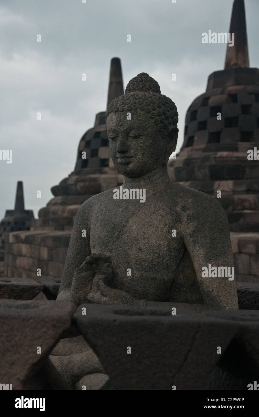 Borobudur, Yogyakarta, Java, Indonesia Stock Photo - Alamy