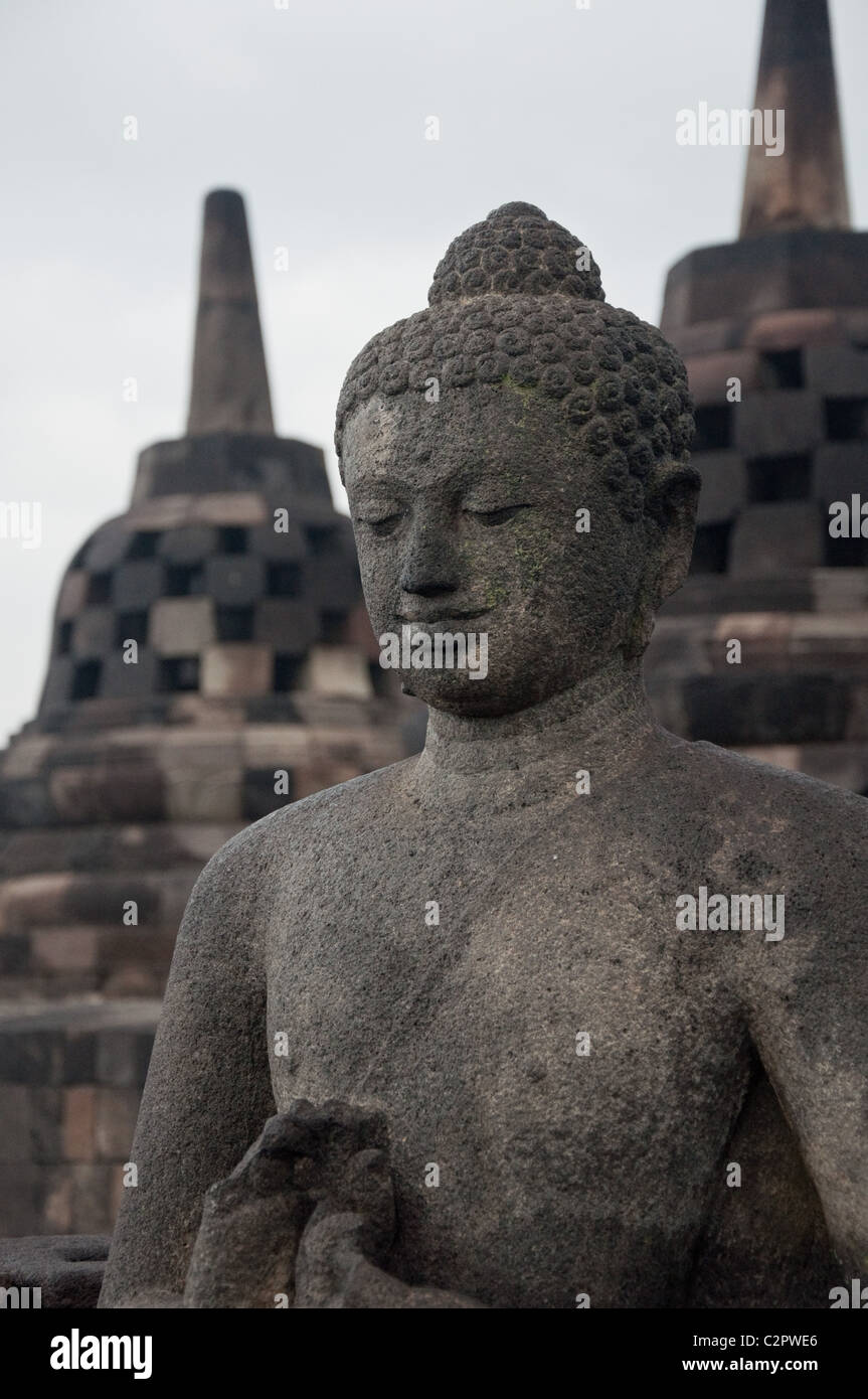 Borobudur, Yogyakarta, Java, Indonesia Stock Photo - Alamy