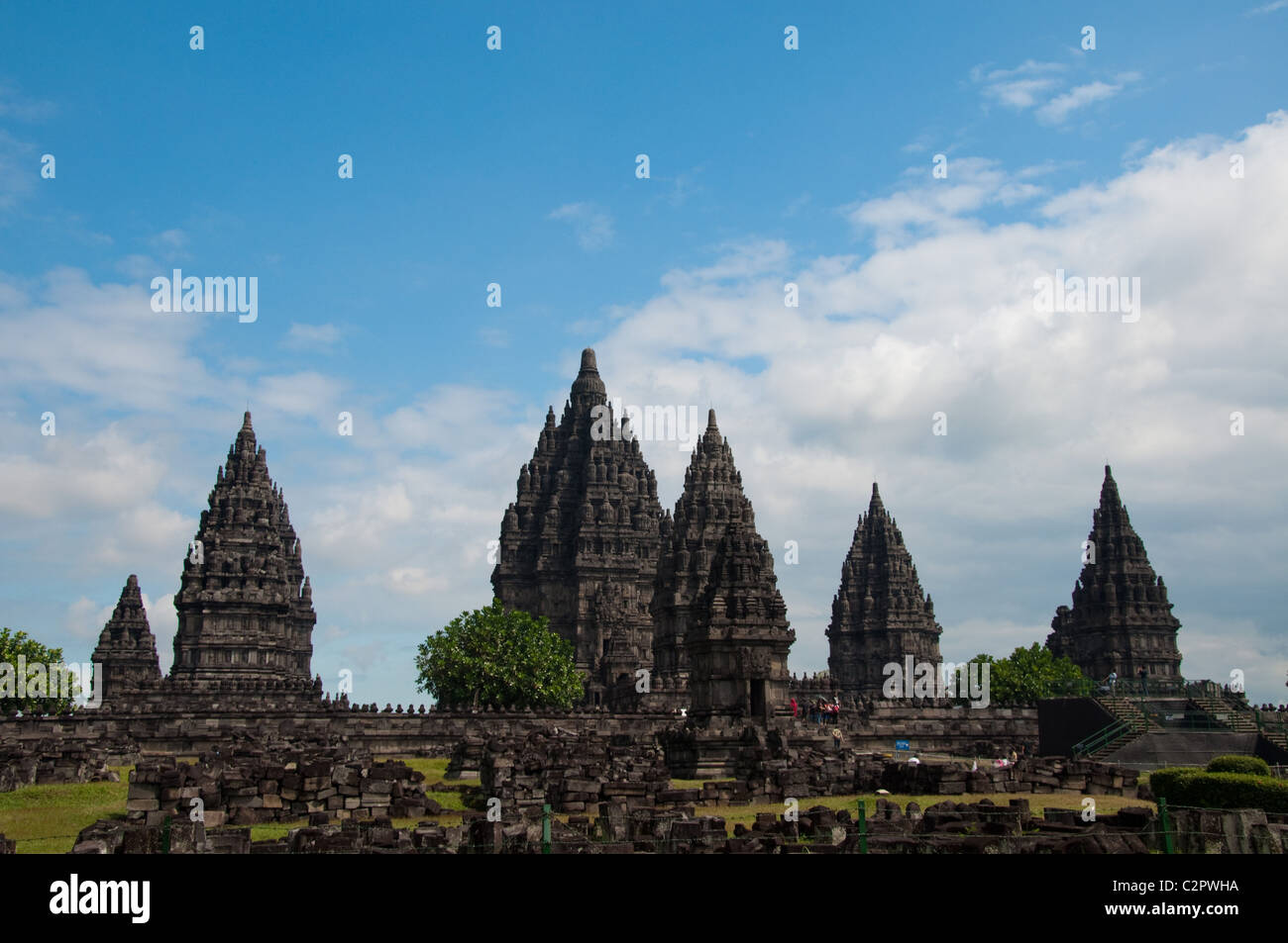 Prambanan Hindu temple, Yogyakarta, Java, Indonesia Stock Photo - Alamy