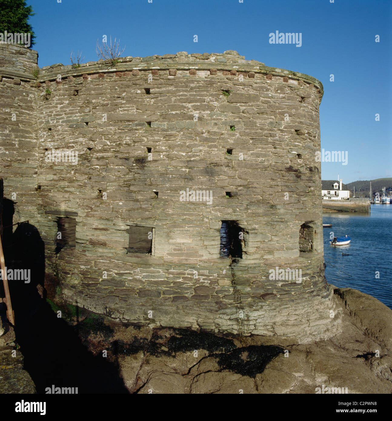 Dartmouth Bayards Cove Fort. View of the fort from the south Stock ...