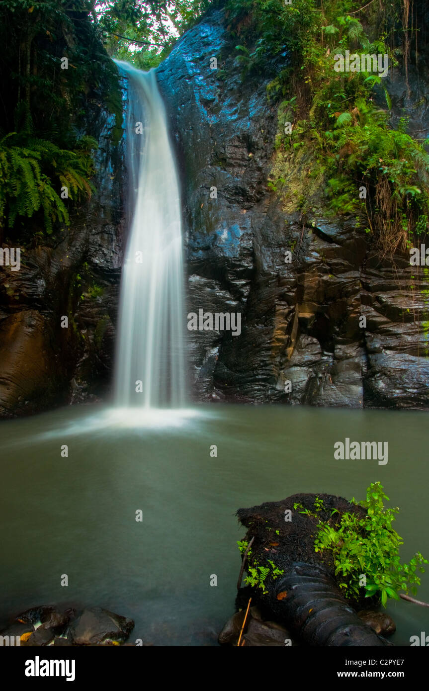 Waterfall near Moni, Flores, Indonesia Stock Photo - Alamy