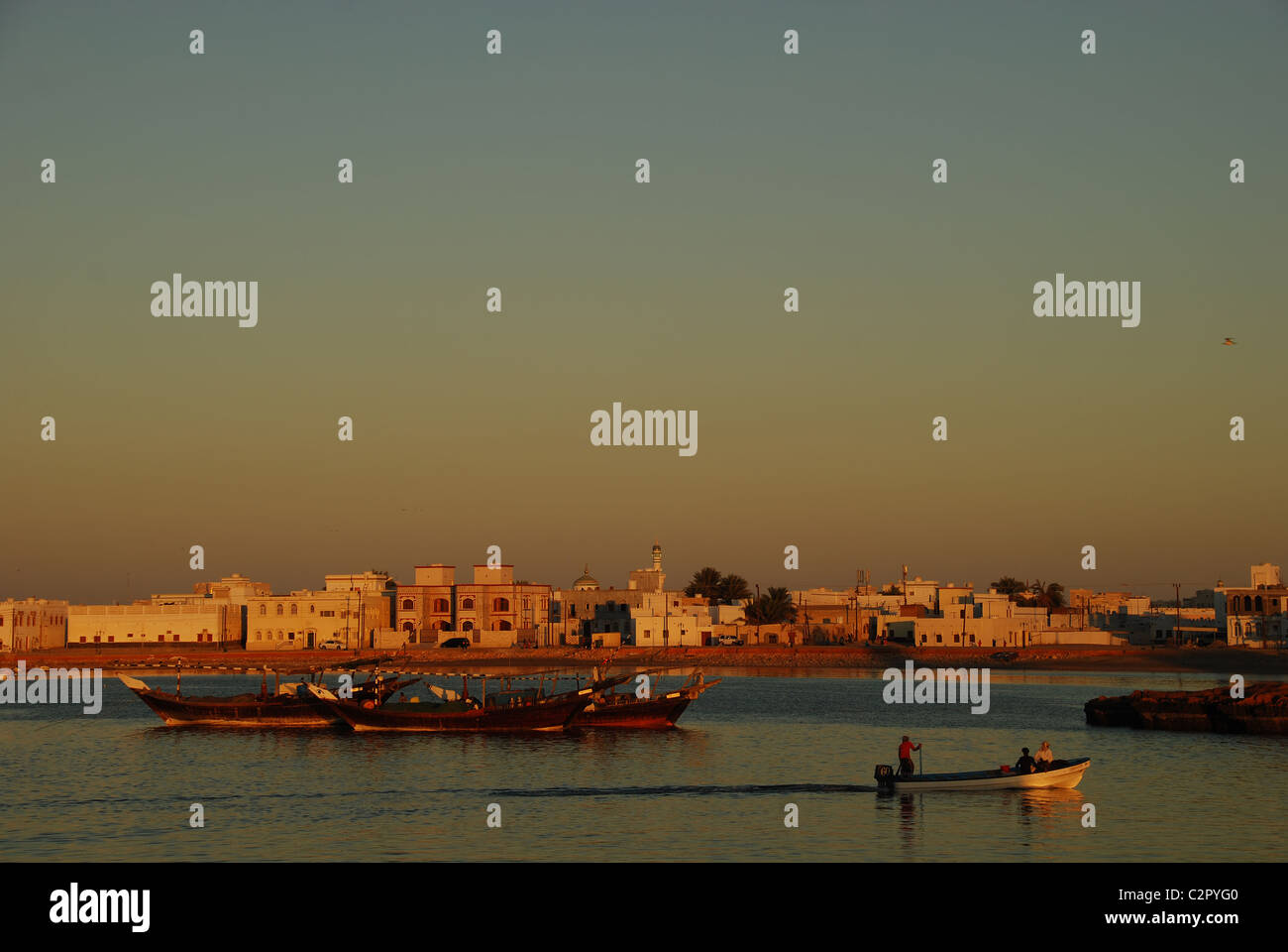 On motorboat against sunset hi-res stock photography and images - Alamy