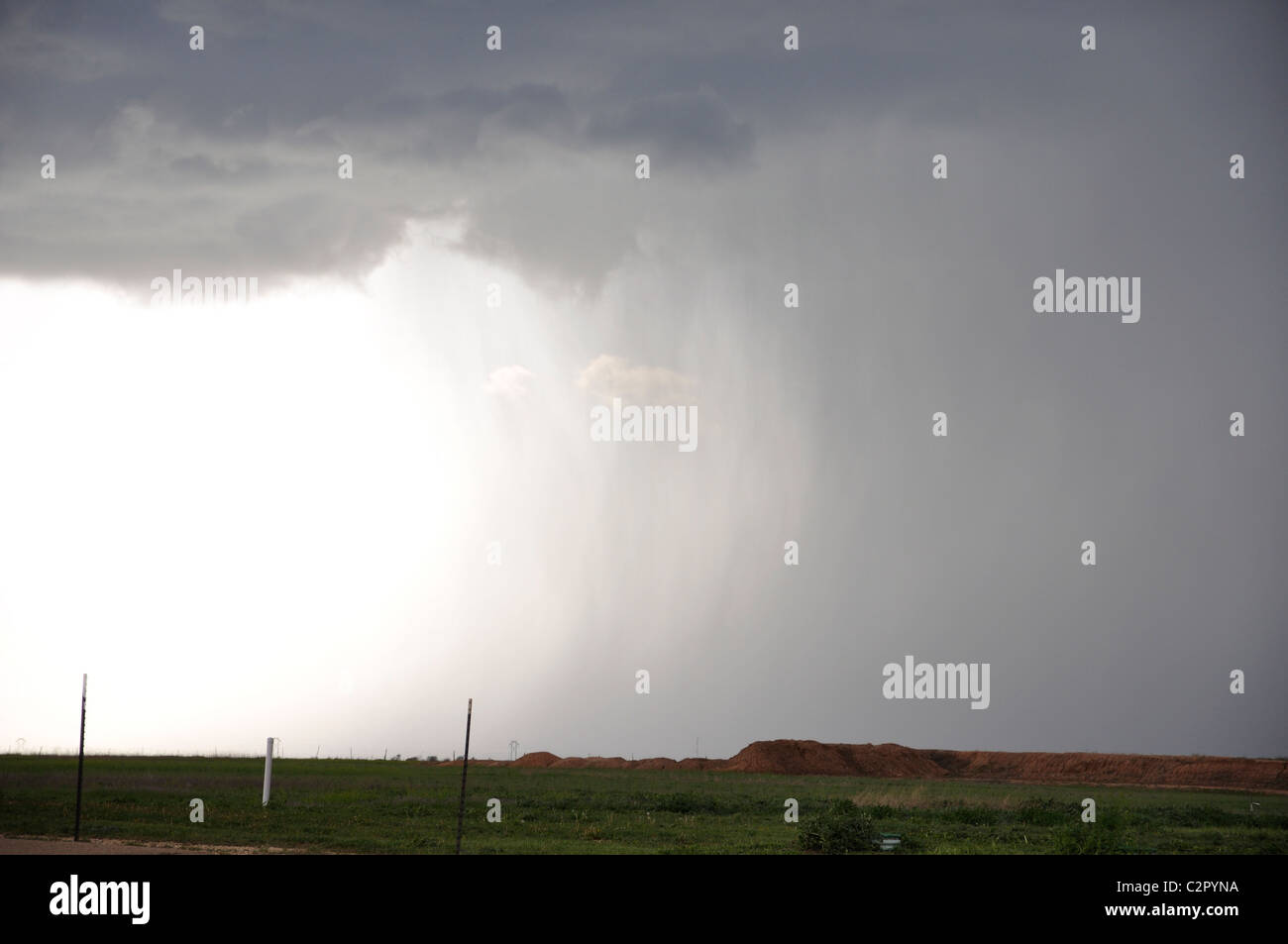 Rain in rural Texas, USA Stock Photo - Alamy