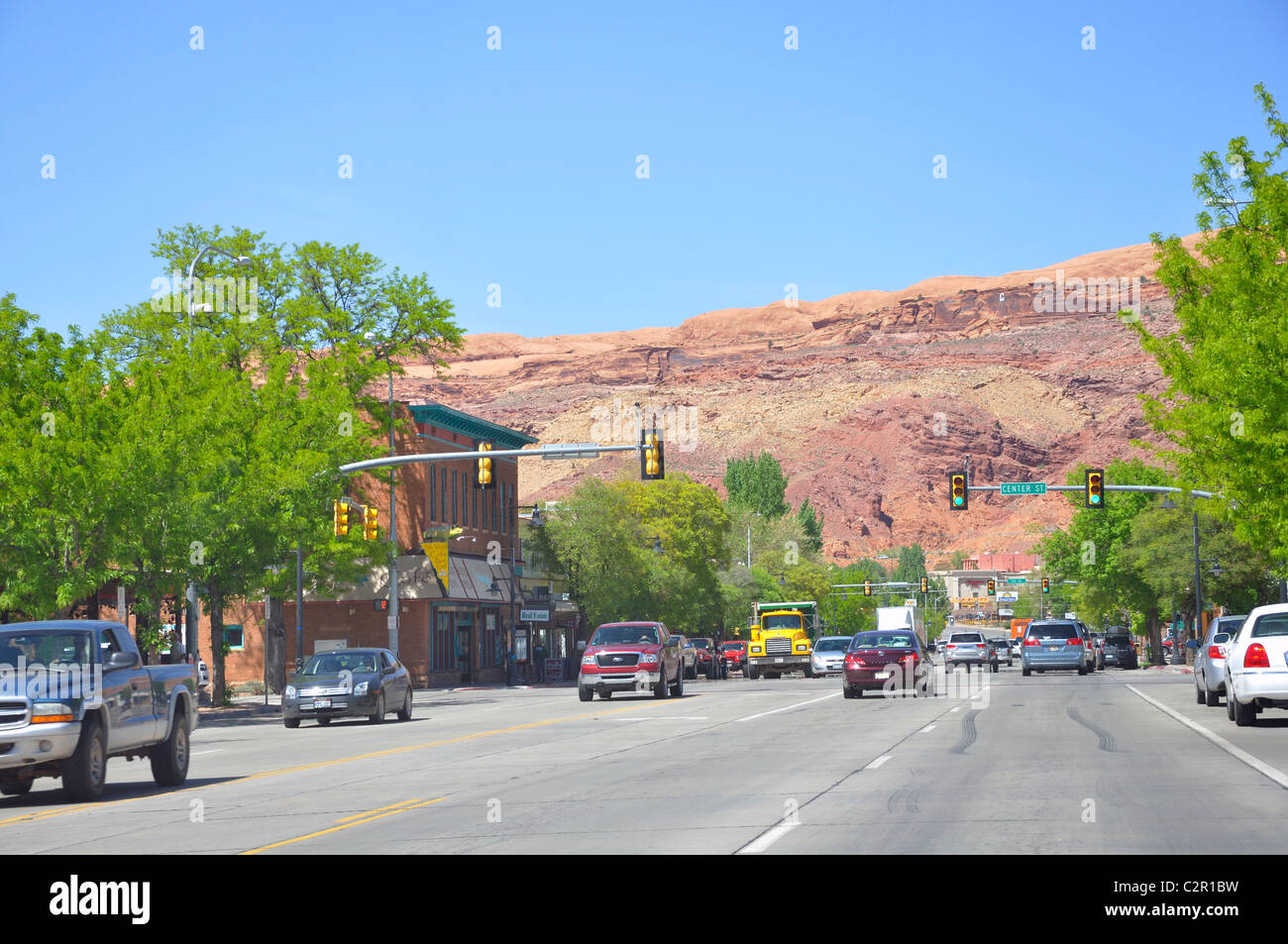 Downtown moab hi-res stock photography and images - Alamy
