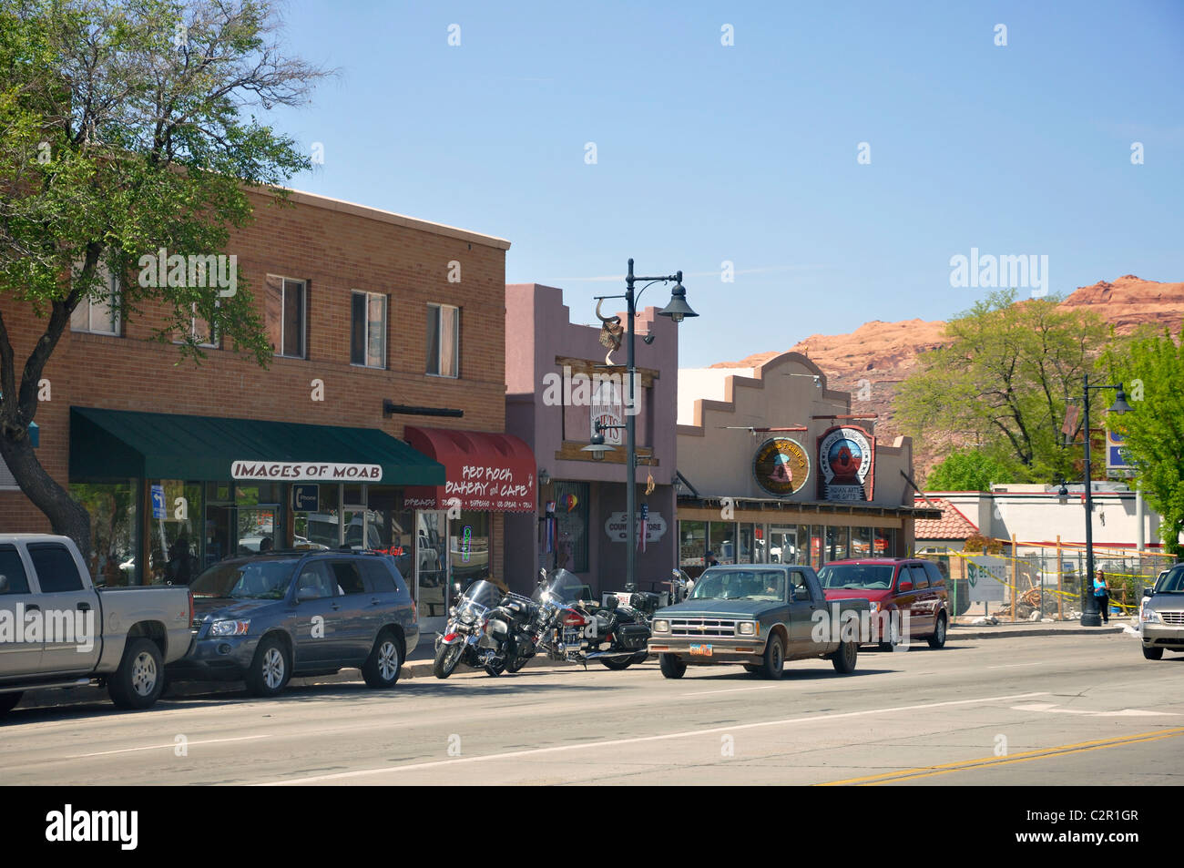 Downtown moab utah hi-res stock photography and images - Alamy