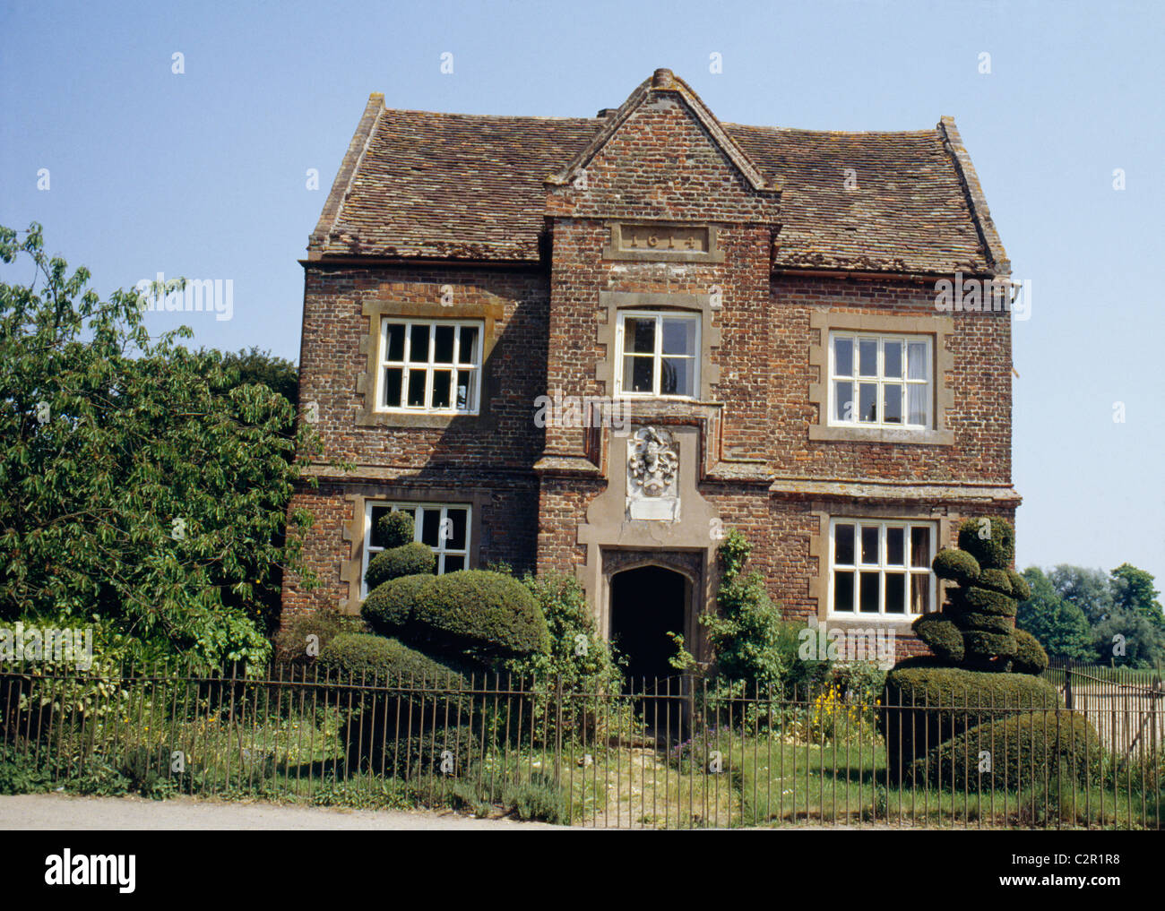 Converted school building, Little Thurlow, Suffolk. 1614 Stock Photo ...
