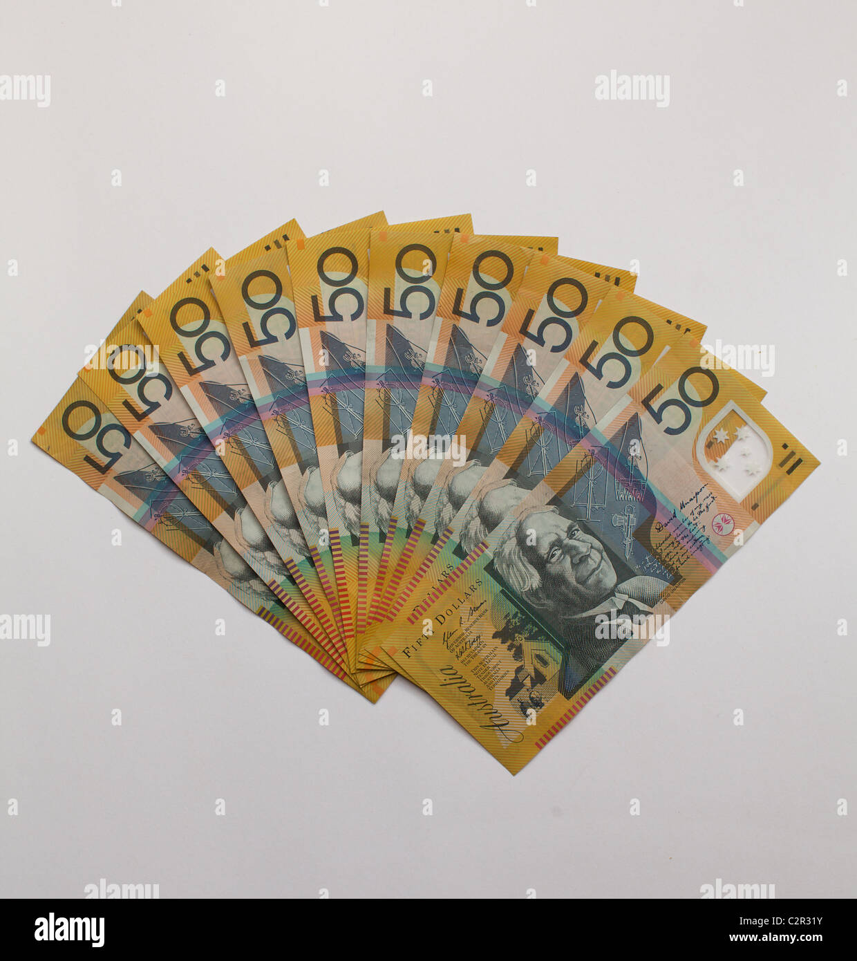 Australian dollar 50 hi-res stock photography and images - Alamy