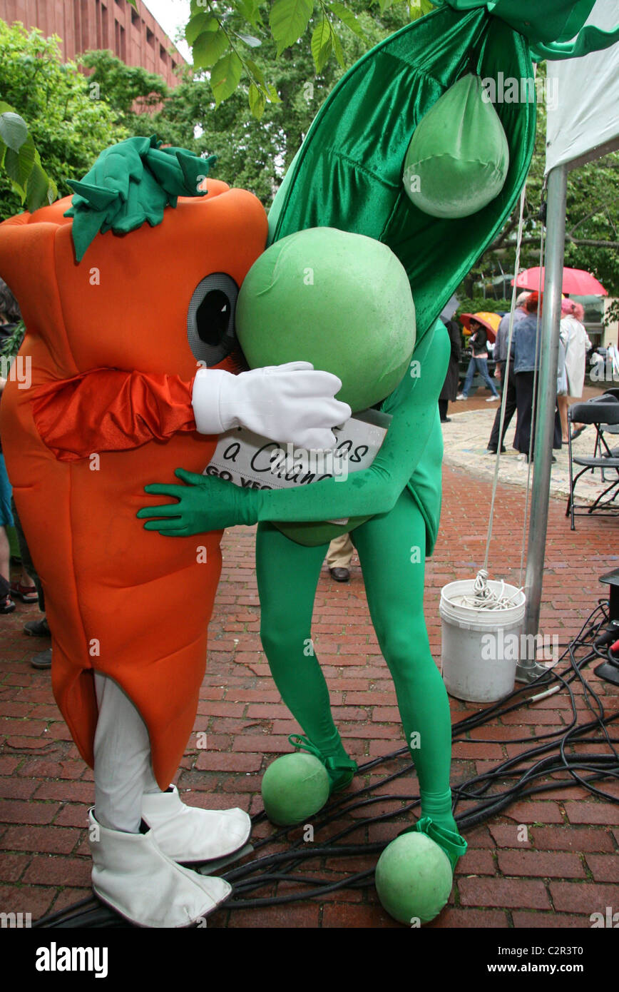 1st Veggie Pride Parade Inspired by a similar parade in Paris, France ...