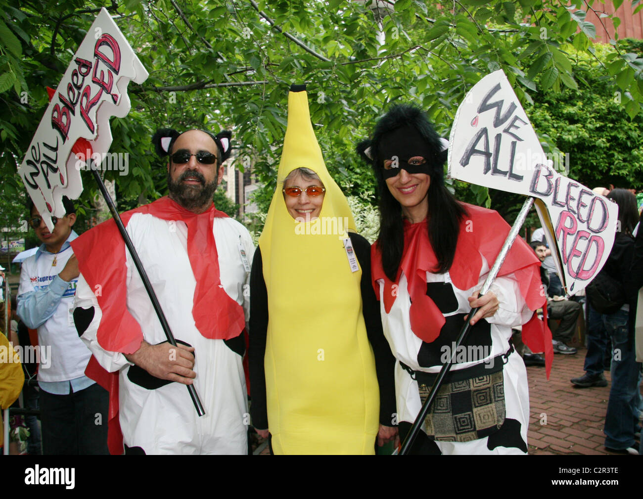 1st Veggie Pride Parade Inspired by a similar parade in Paris, France ...