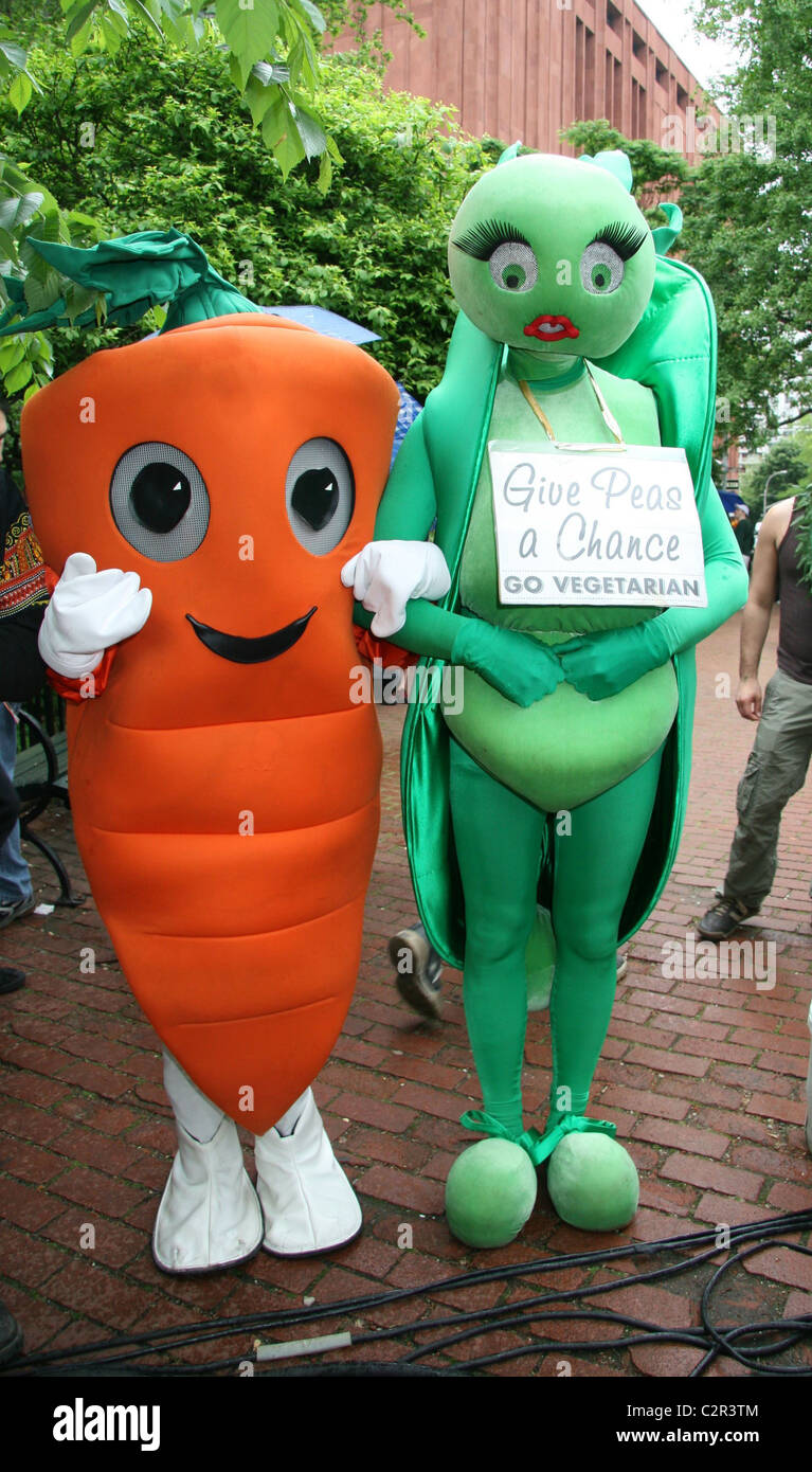 1st Veggie Pride Parade Inspired by a similar parade in Paris, France ...