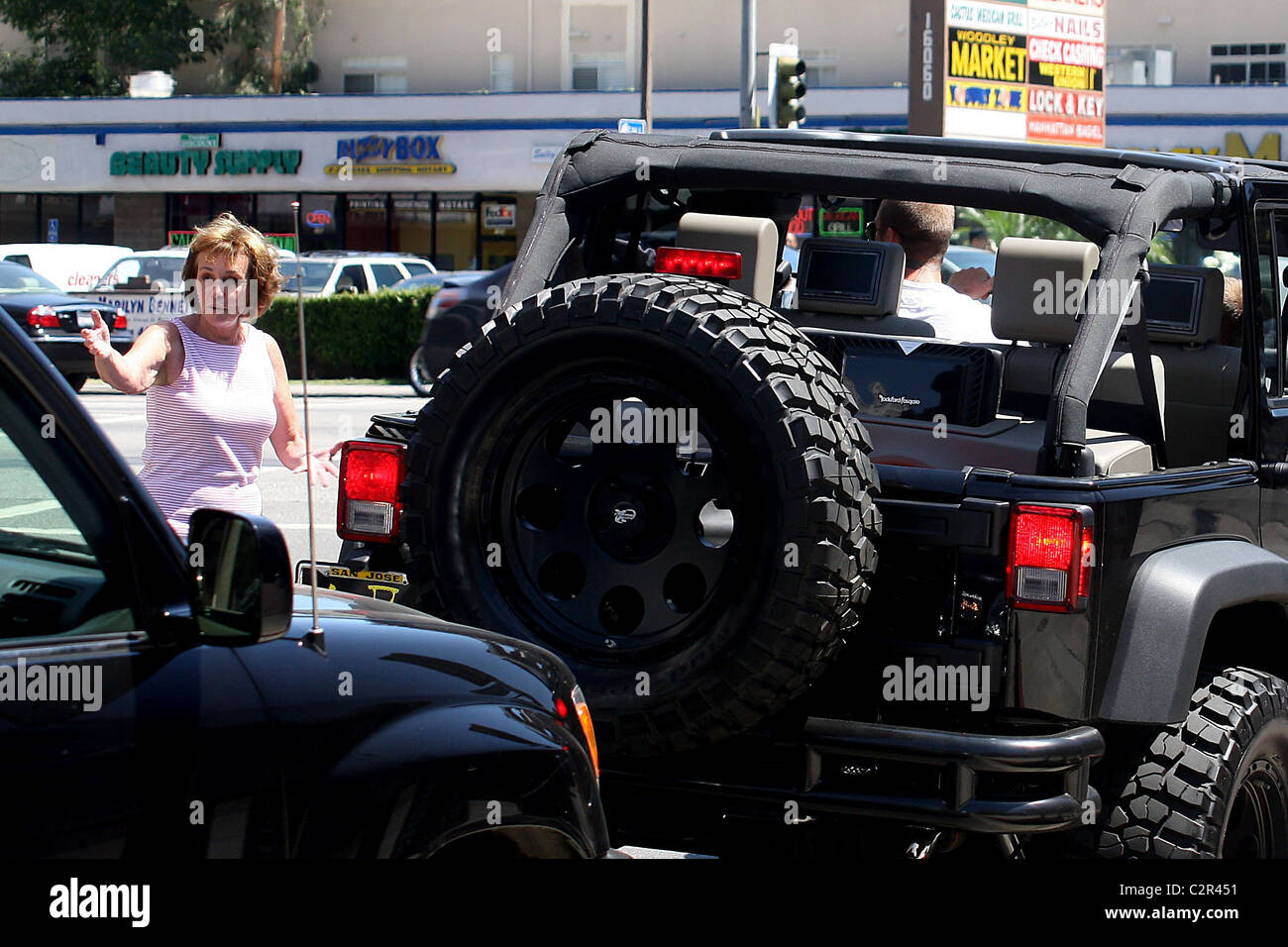 David Beckham Jeep Wrangler