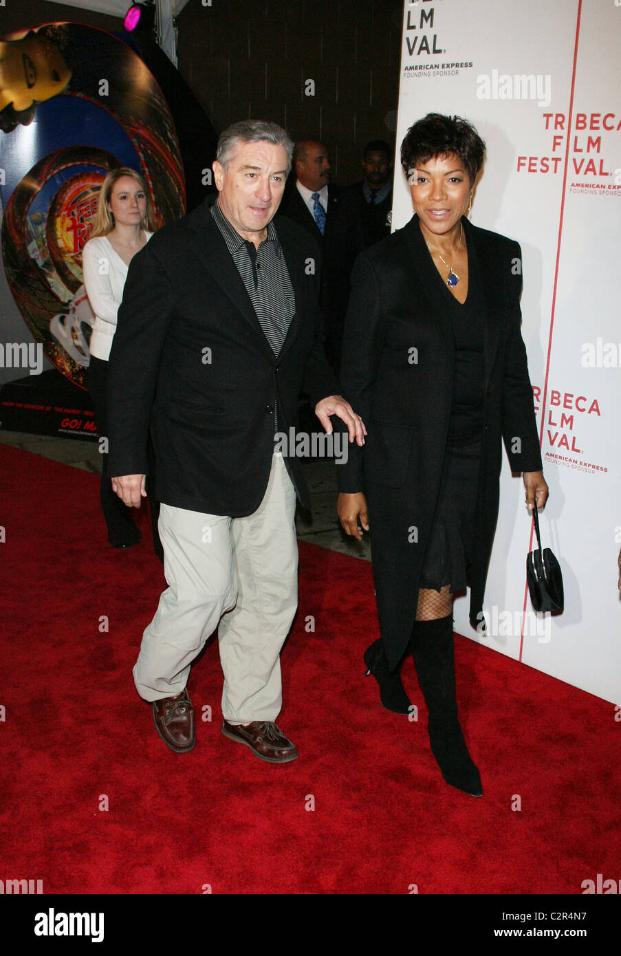 Robert De Niro and Grace Hightower Tribeca Film Festival 2008 premiere ...