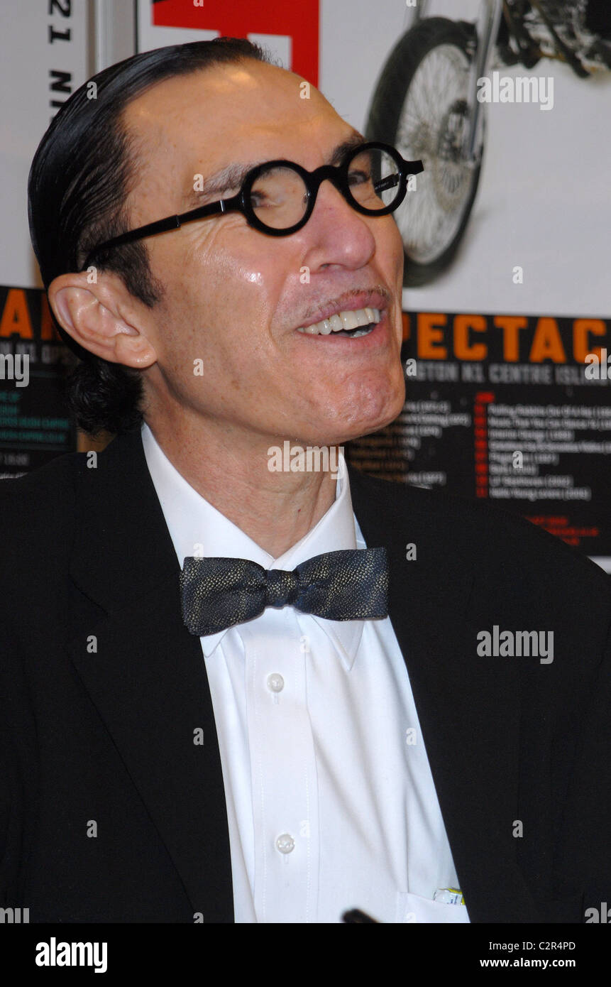 Ron Mael Glam pop duo Sparks sign copies of their new album 'Exotic ...