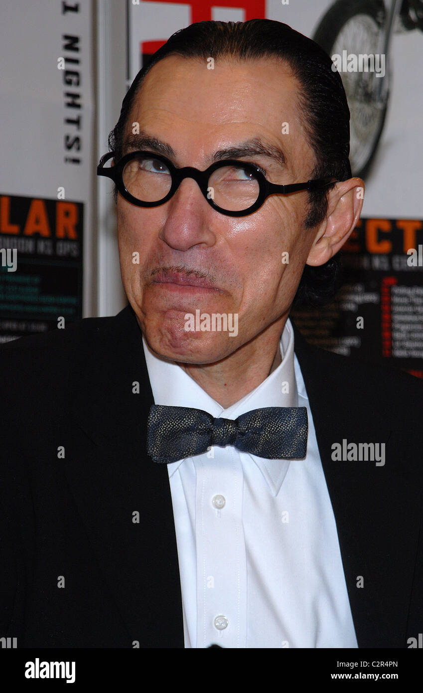 Ron Mael Glam pop duo Sparks sign copies of their new album 'Exotic ...