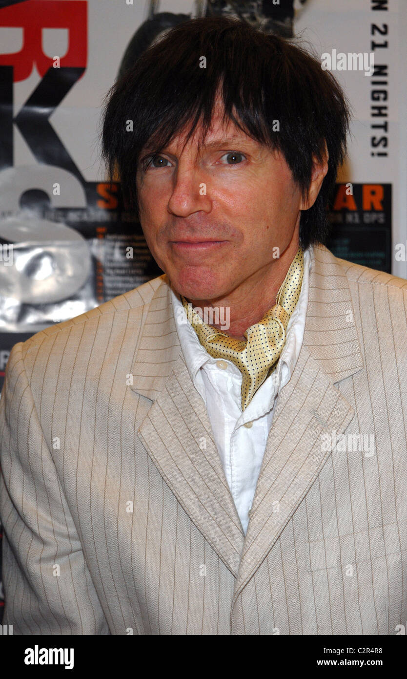 Russell Mael Glam pop duo Sparks sign copies of their new album 'Exotic ...