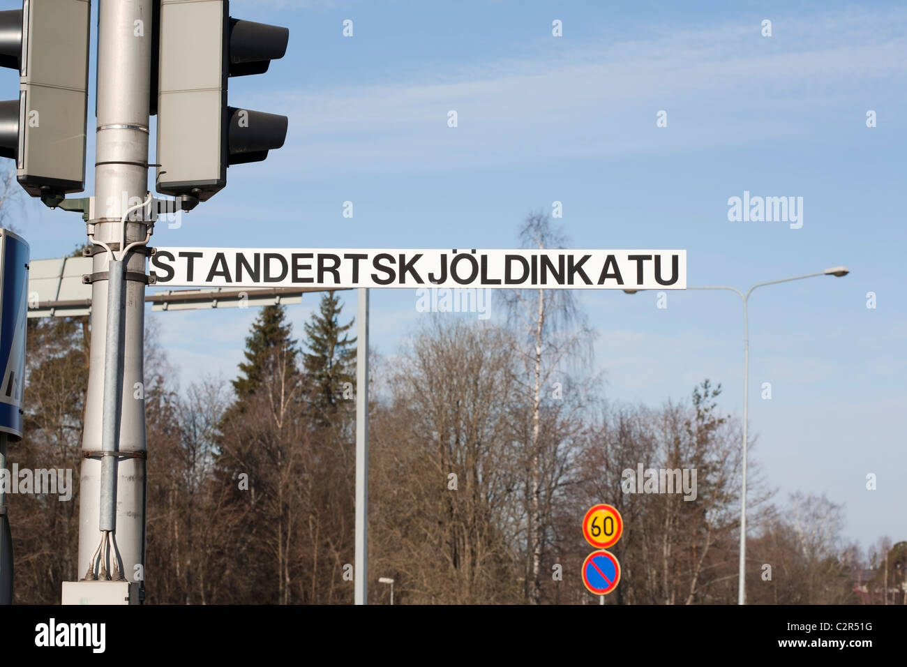 A long street name sign hi-res stock photography and images - Alamy