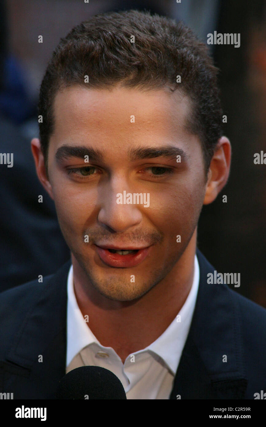Shia LaBeouf New York premiere of 'Indiana Jones and the Kingdom of the ...