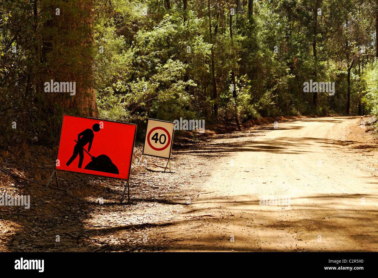 Australian road signs hi-res stock photography and images - Alamy