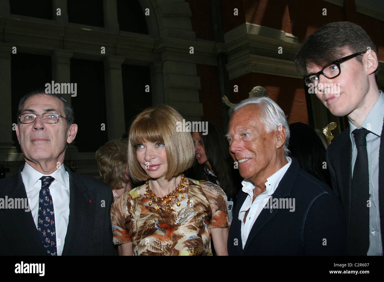 Philippe de Montebello, Anna Wintour, Giorgio Armani, Andrew Bolton ...
