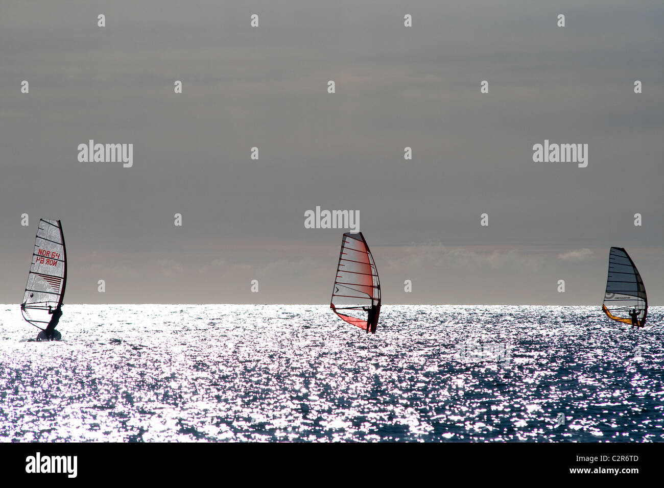 Blue windsurf hi-res stock photography and images - Alamy