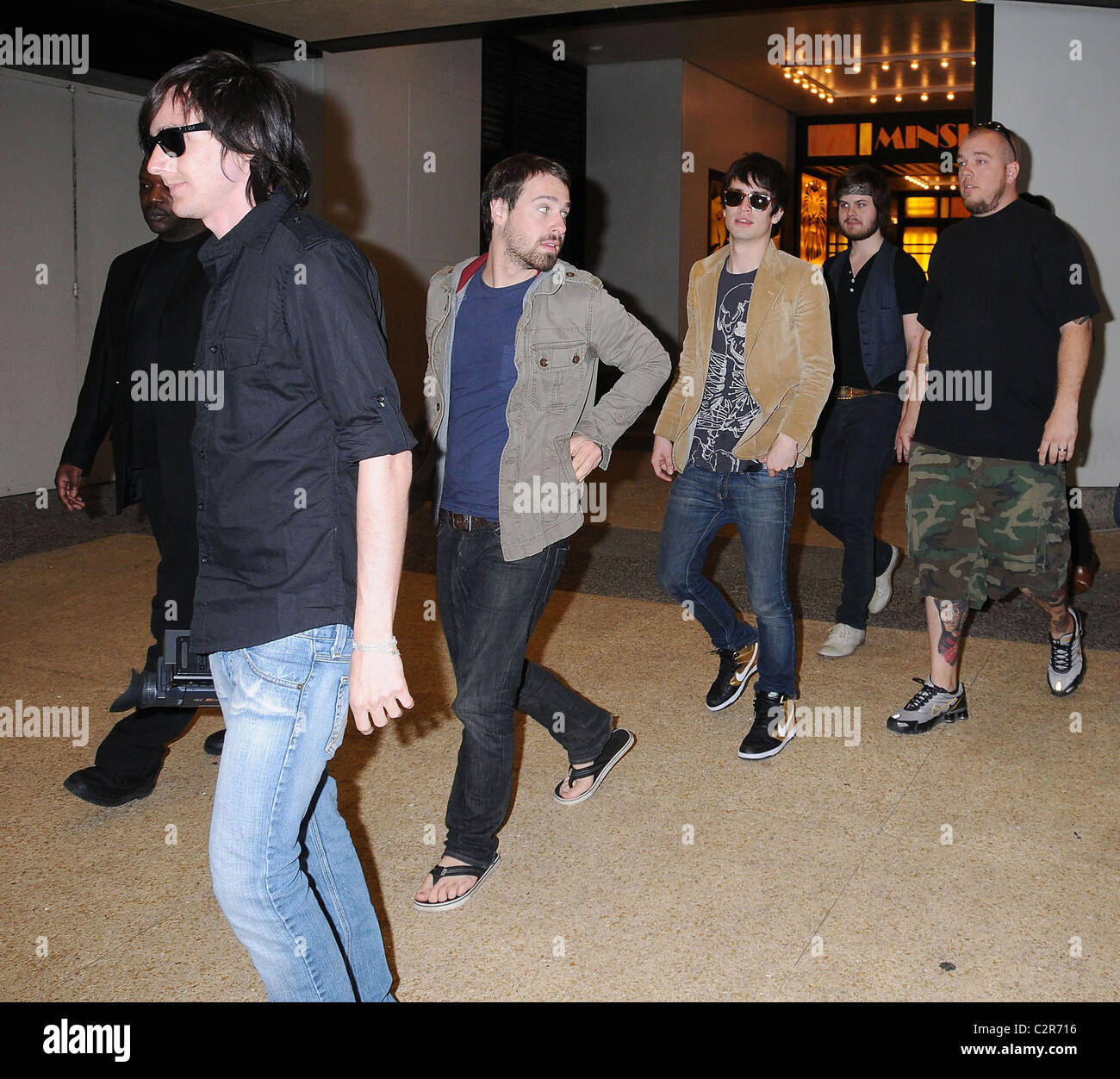 Tokio Hotel outside MTV TRL Studios in Times Square New York City, USA ...