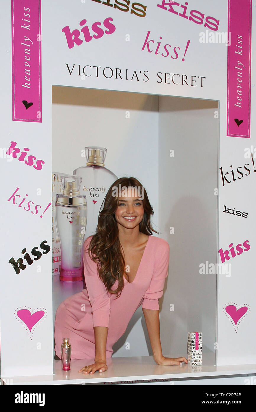 Miranda Kerr Victoria's Secret launch their new romantic fragrance ...