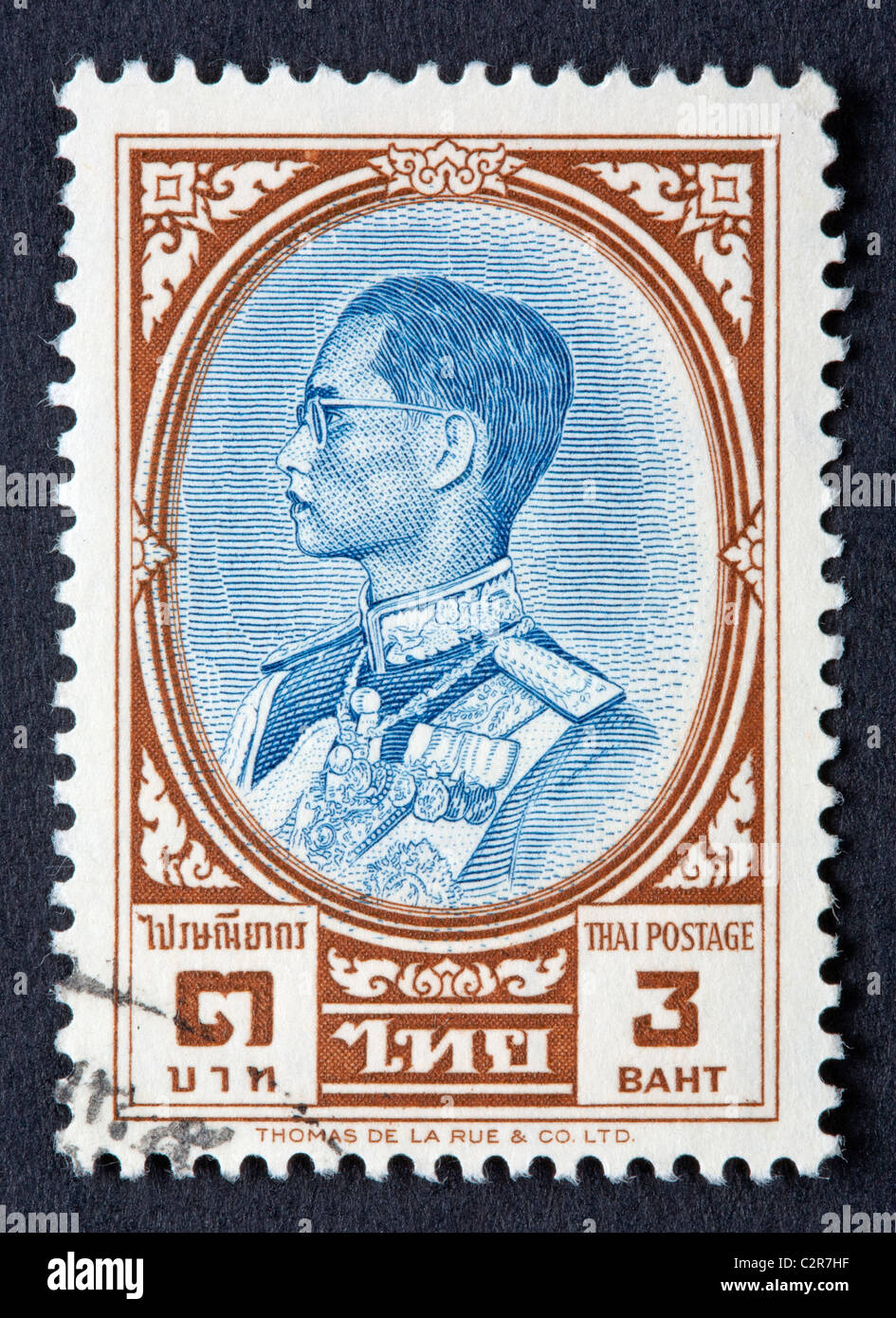 Thai postage stamp Stock Photo - Alamy