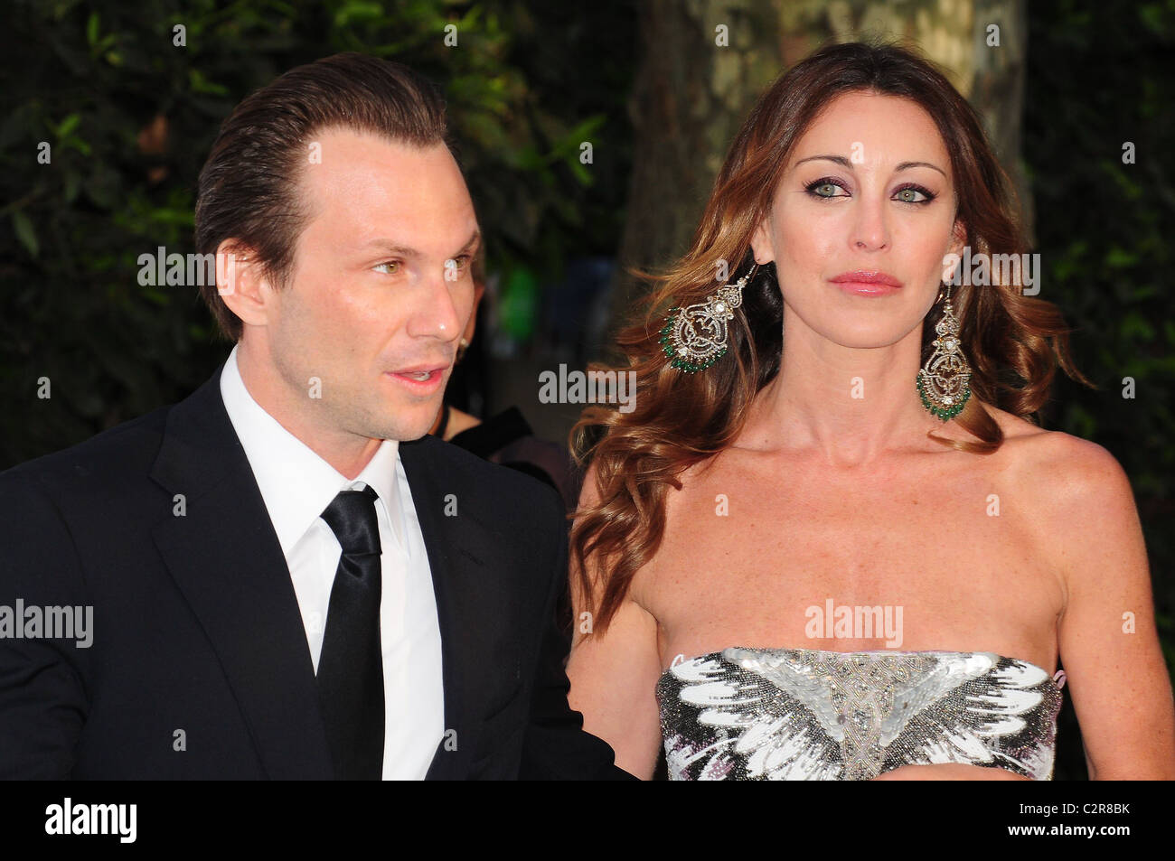 Christian Slater and Tamara Mellon amfAR's annual Cinema Against AIDS ...