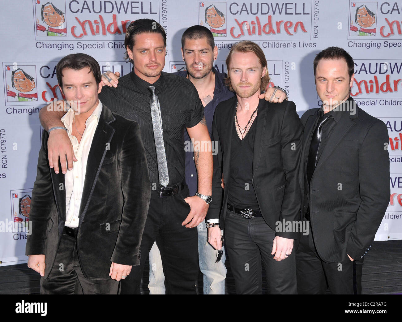 Keith duffy caudwell children present hi-res stock photography and ...