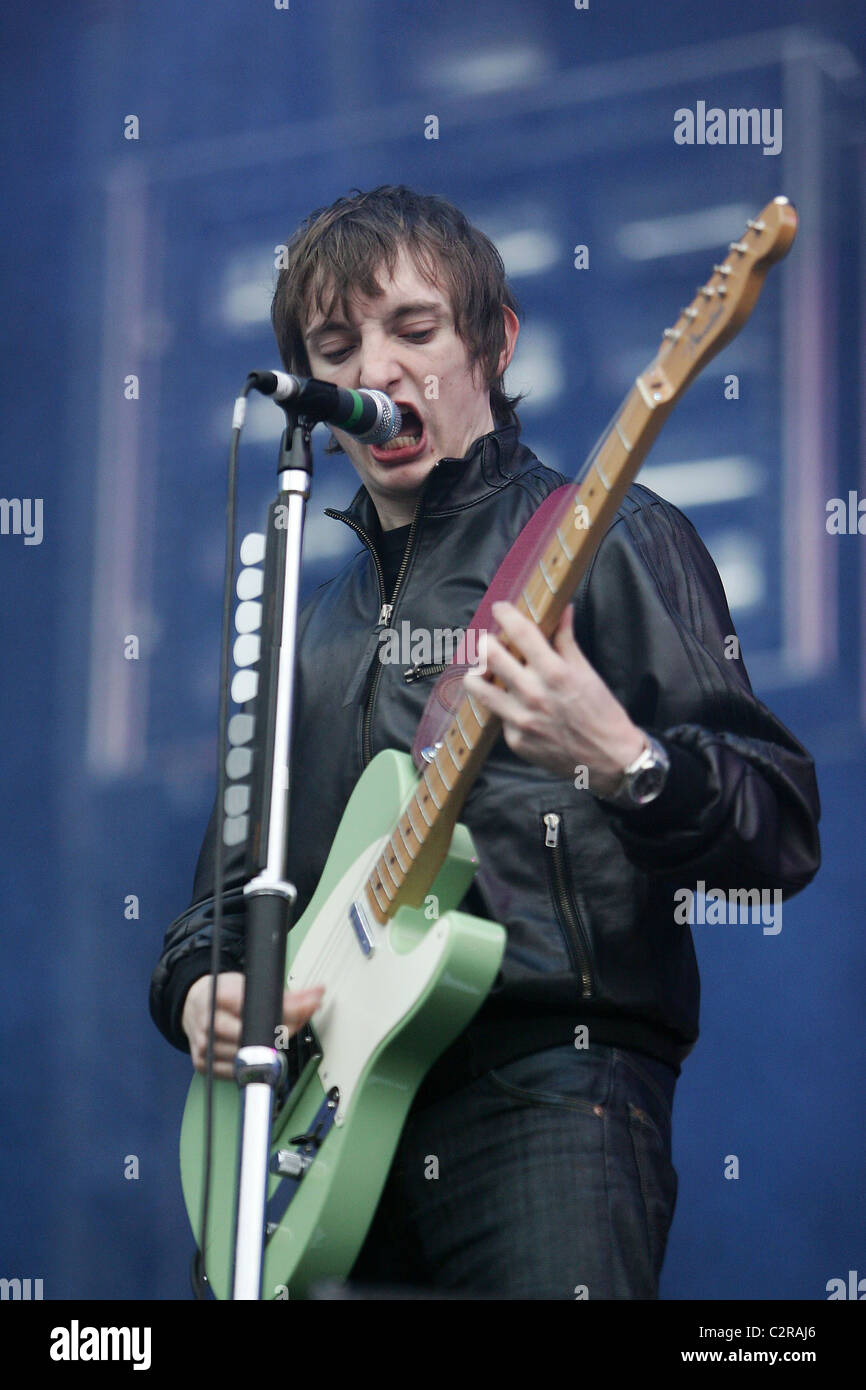 The Enemy perform at Leeds Elland Road Stadium Leeds, England - 24.05. ...