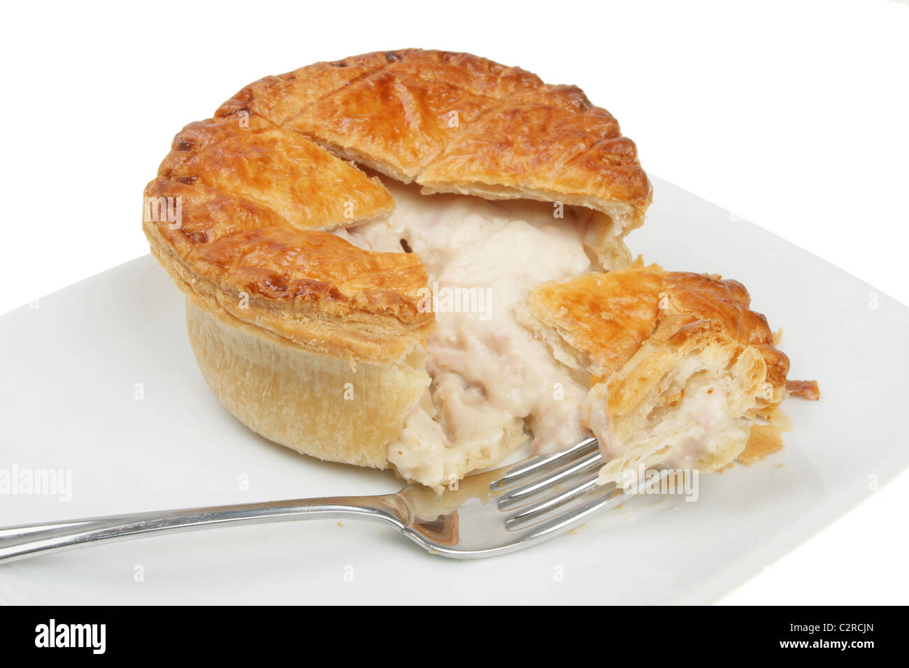 Chicken pie hi-res stock photography and images - Alamy