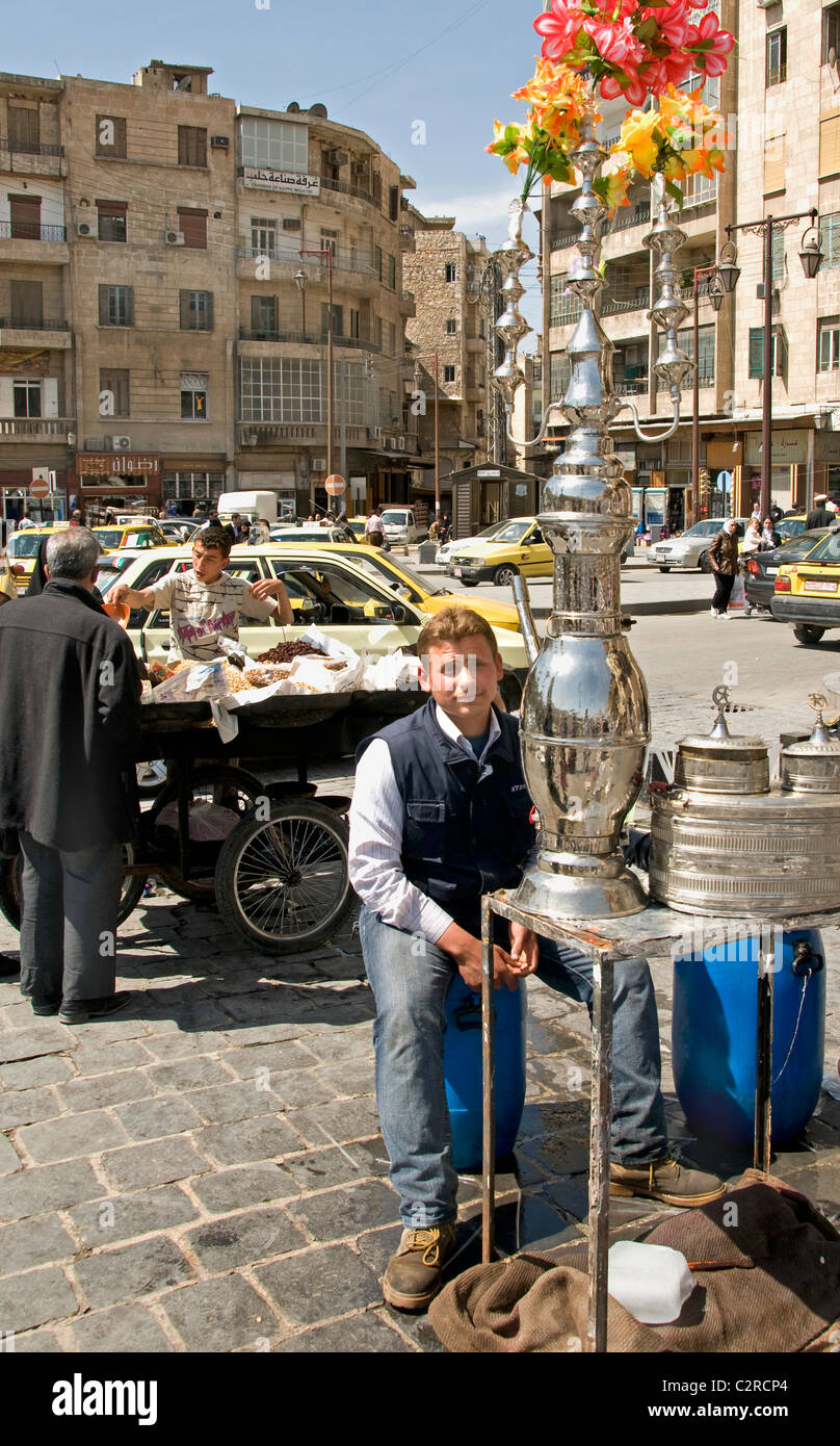 Aleppo Bazaar Souk Souq market Town City Syria Syrian Middle East Stock ...