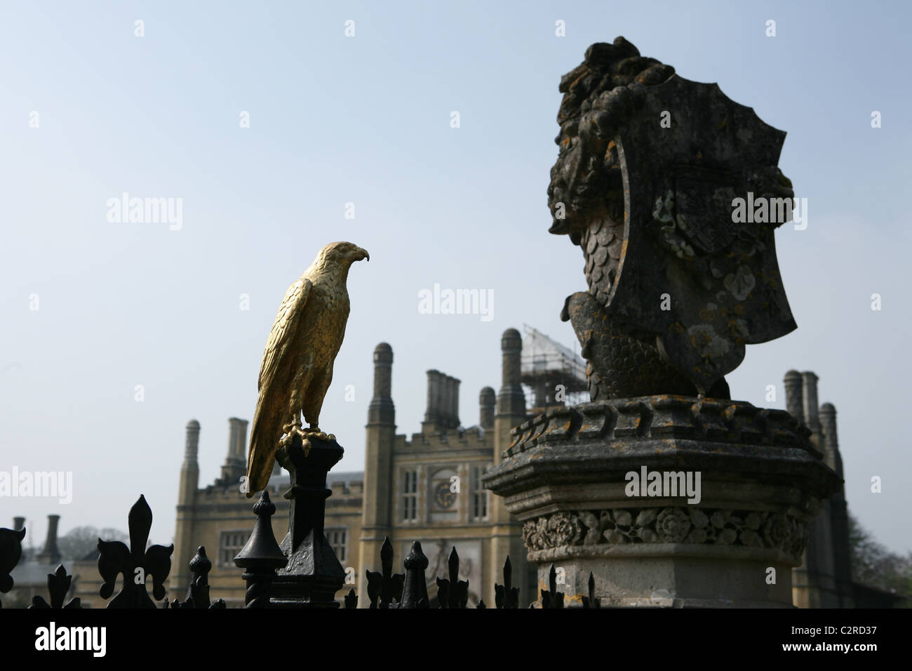 Tregothnan estate manor and gardens home of Lord Falmouth Stock Photo ...